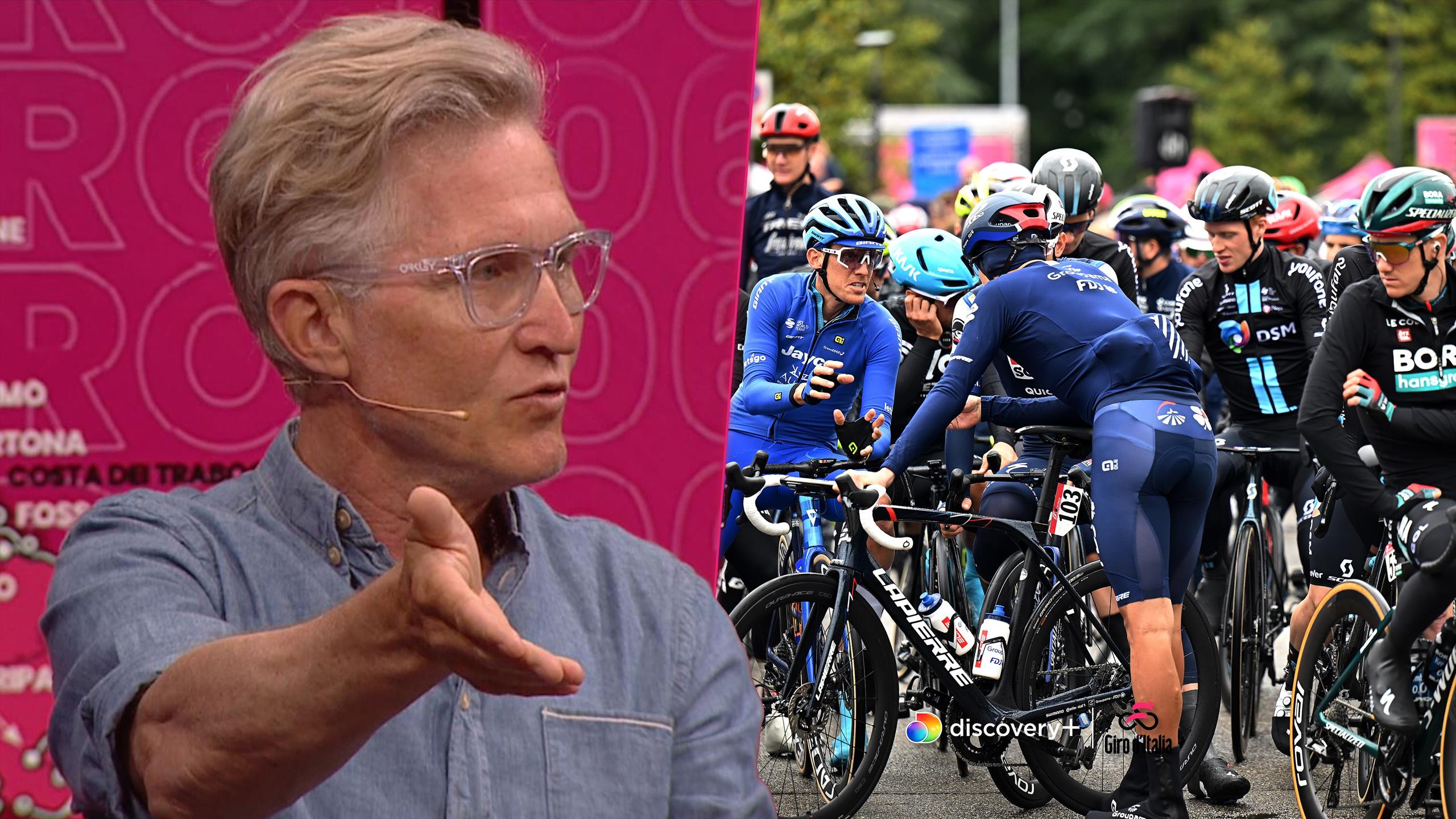 Brian Holm med opsang til Giro-rytterne - ”Kom nu i gang - det er for ...