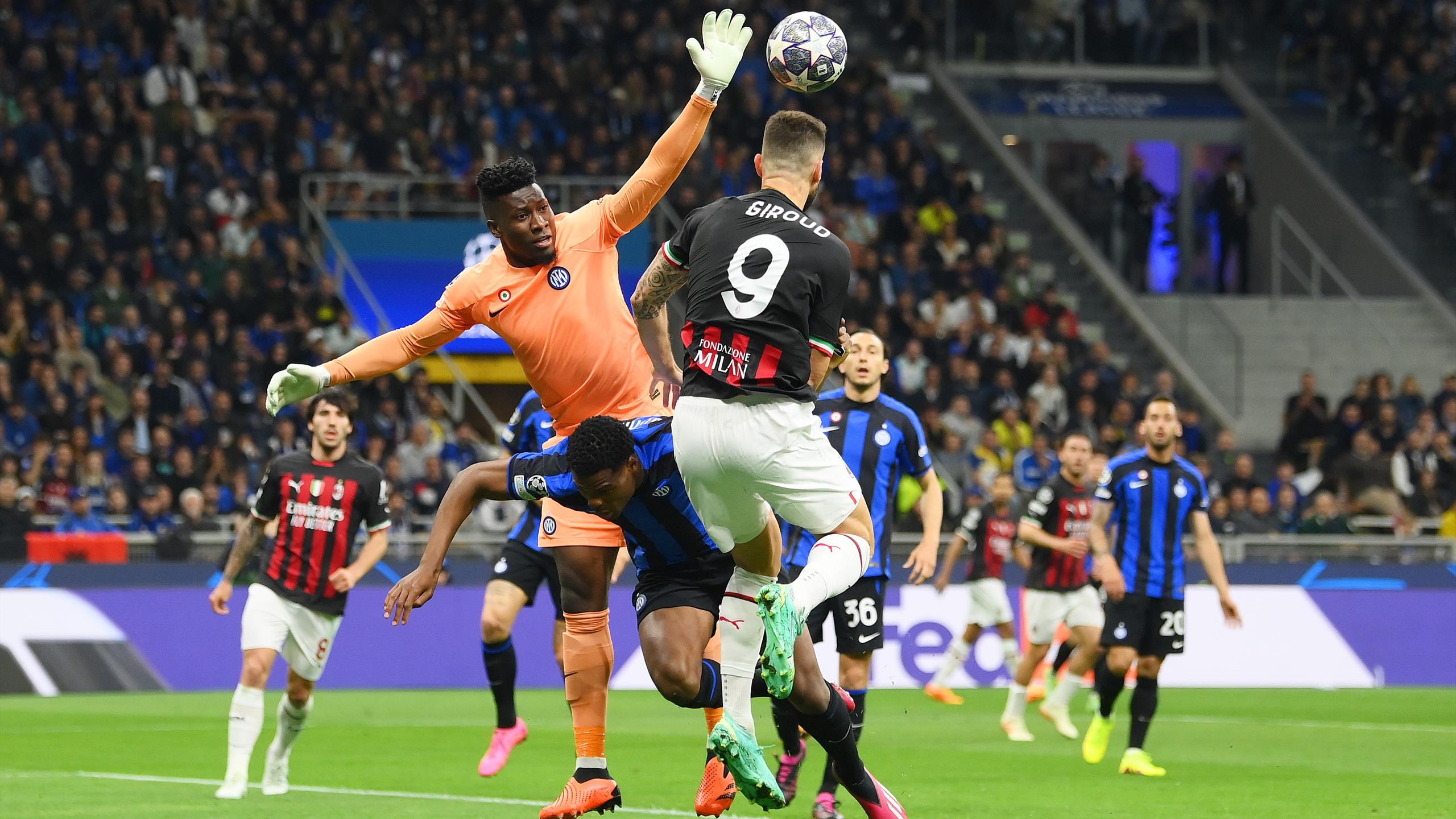 Inter Mediolan - AC Milan w półfinale Ligi Mistrzów 2022/23 - Piłka ...