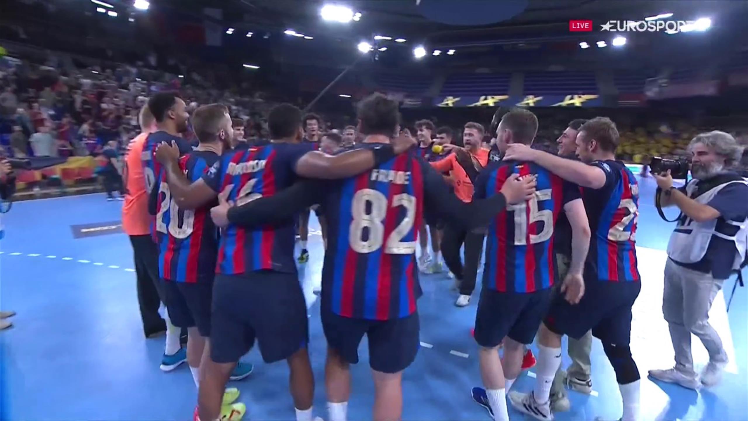 Barca pokonała GOG w ćwierćfinale Ligi Mistrzów - Piłka ręczna wideo ...
