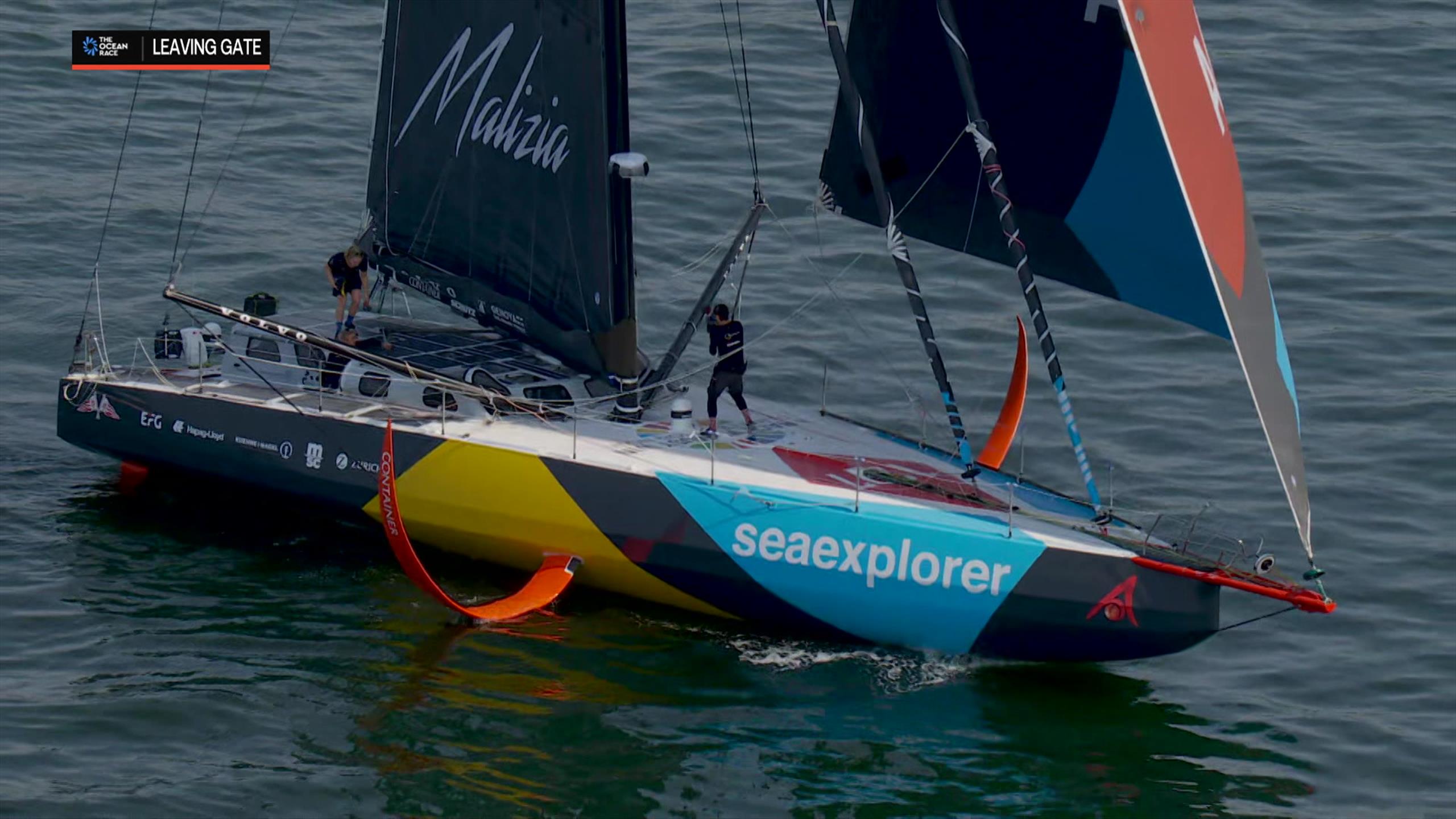 The Ocean Race 2023 | Team Malizia se lleva la 'In-Port Race' de ...