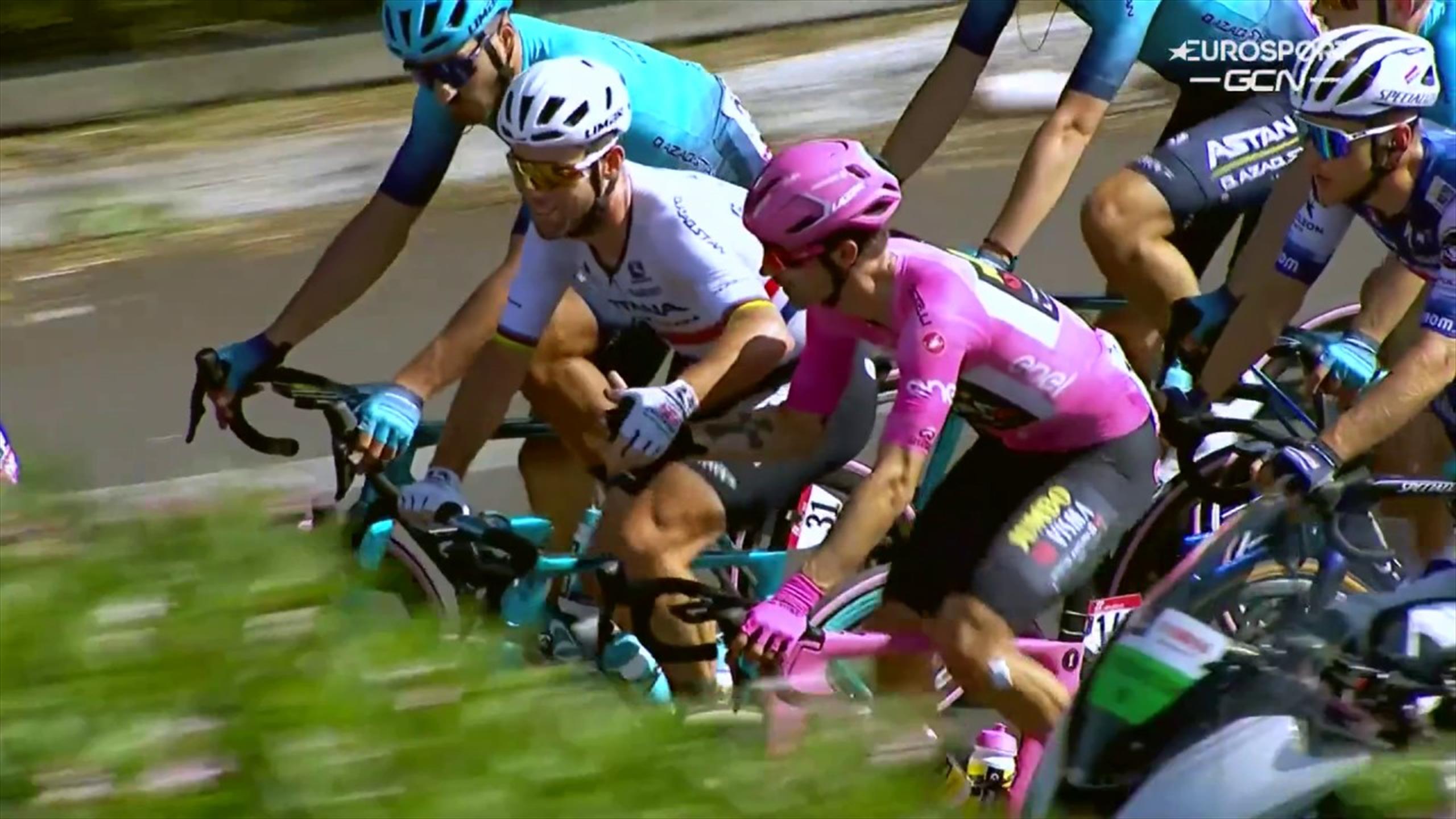 Giro d'Italia - Roglic riceve complimenti da tutti: anche Cavendish gli ...