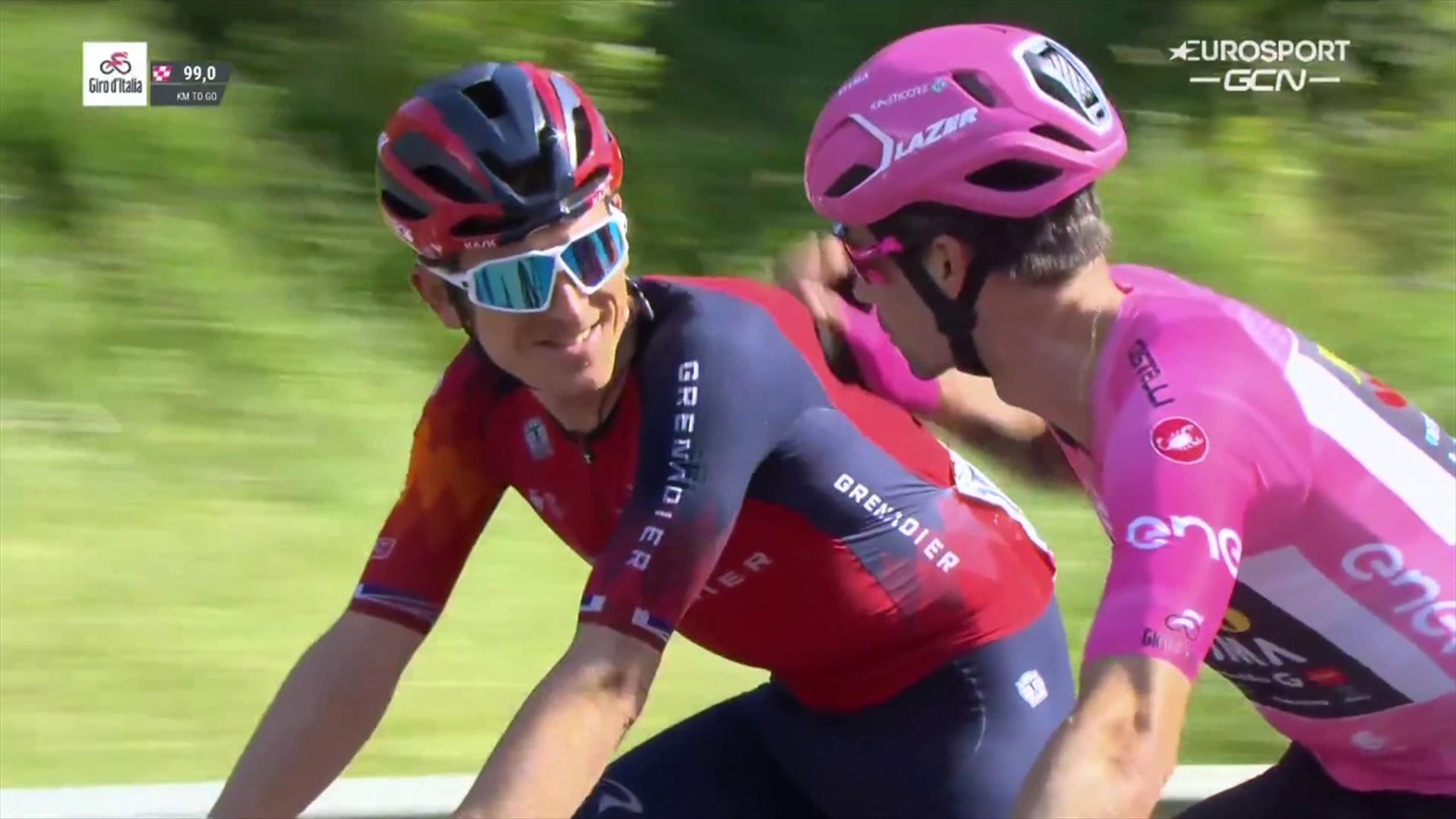 Giro d'Italia - Sorrisi, chiacchiere e pacche sulla spalla: bel ...