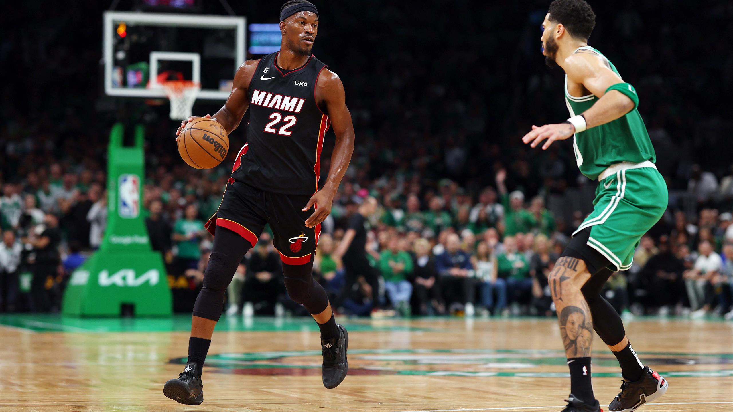 Basketbal | Miami Heat voorkomen unieke comeback Celtics en gaan naar ...