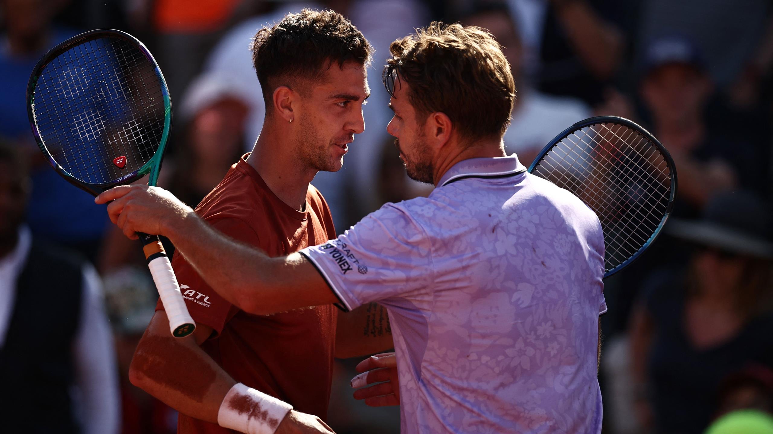 Roland Garros | Kokkinakis verslaat Wawrinka in uitputtende vijfsetter - Eurosport