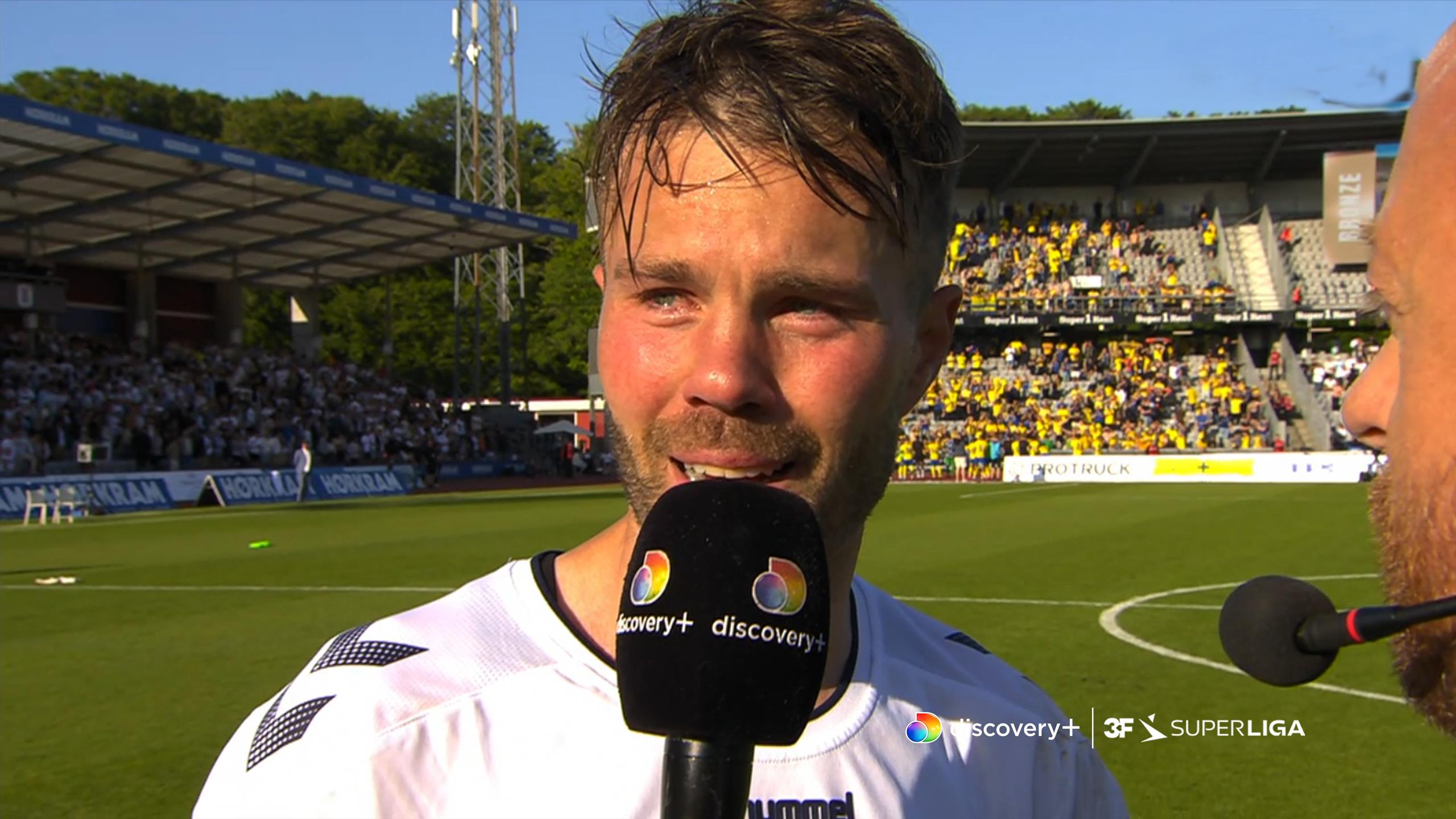 ”Jeg er tom for ord” – Bevæget Patrick Mortensen efter comeback og ...