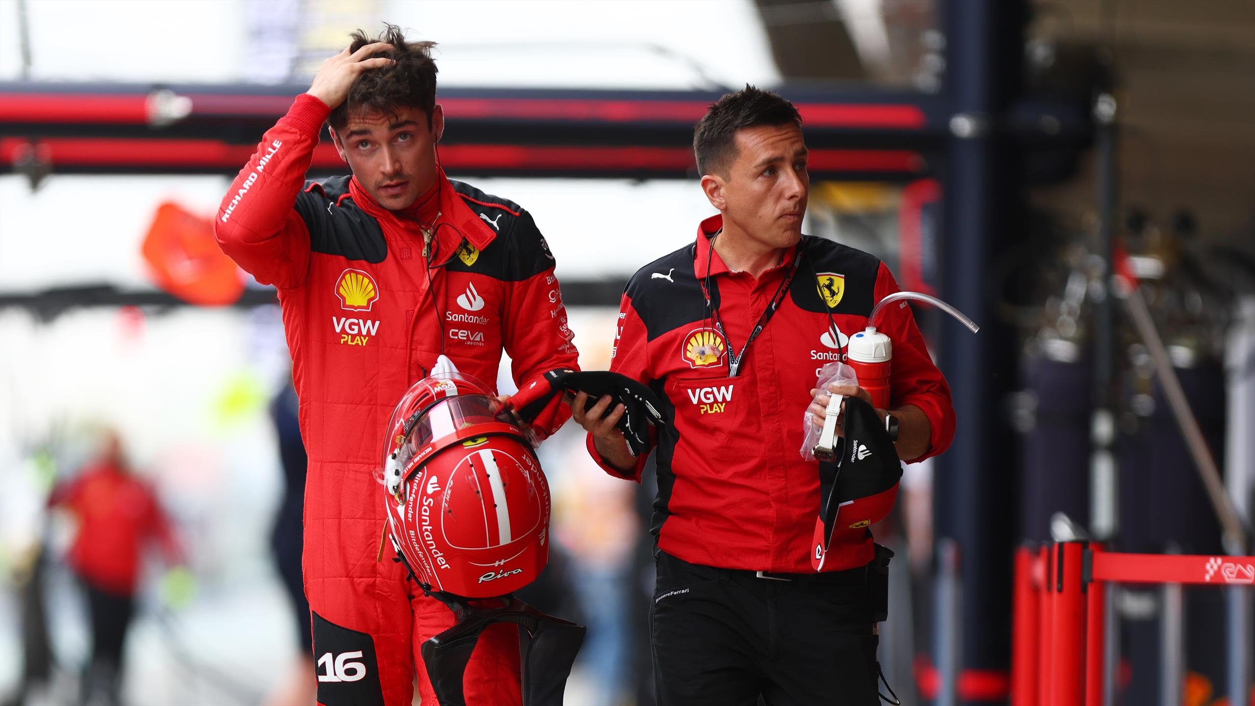 GP von Spanien: Ferrari widersetzt sich Wunsch von Charles Leclerc ...