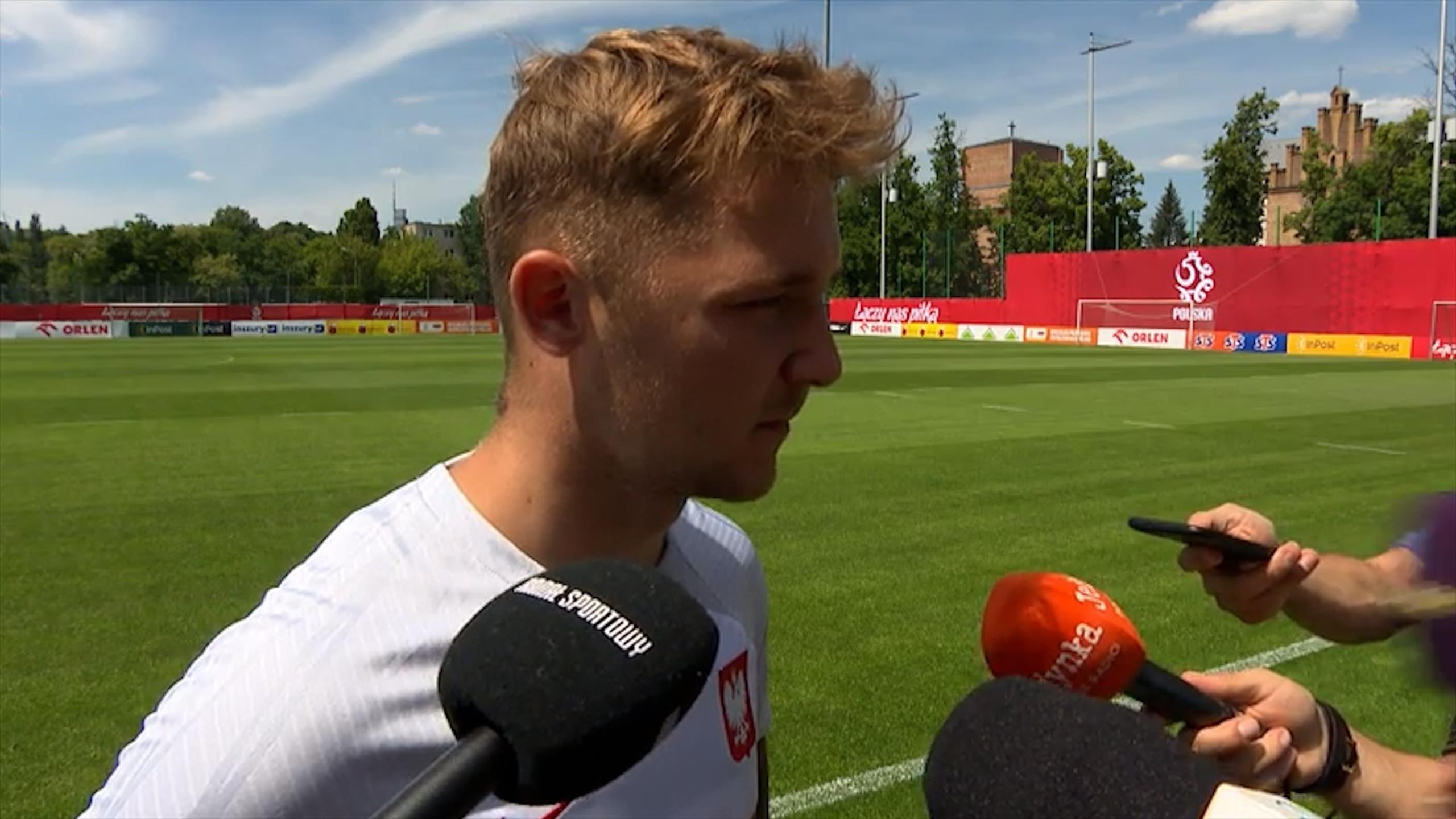 Michał Rakoczy dołączył do treningu reprezentacji Polski - Piłka nożna ...