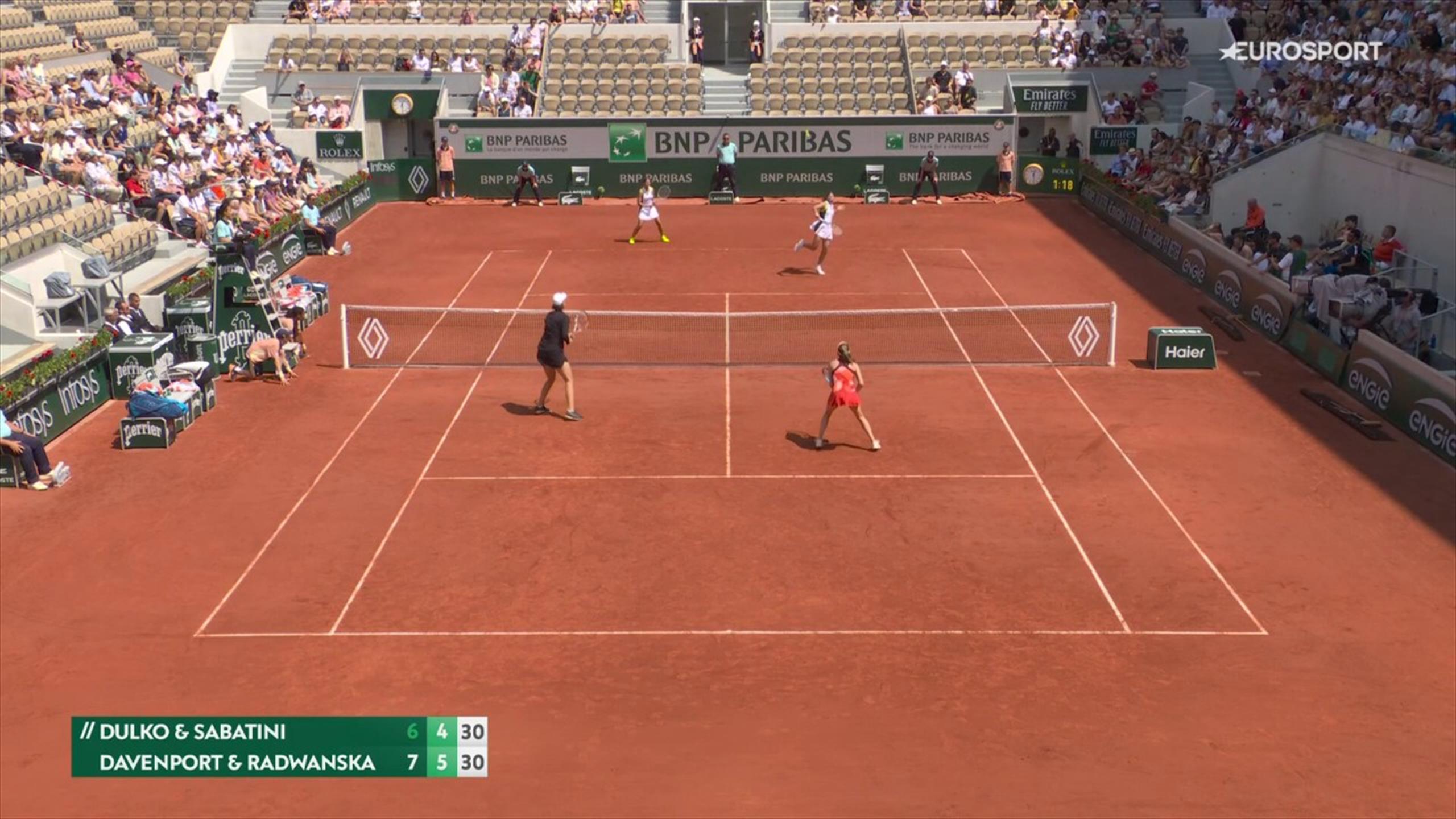 Radwańska i Davenport wygrały w turnieju legend na Roland Garros ...