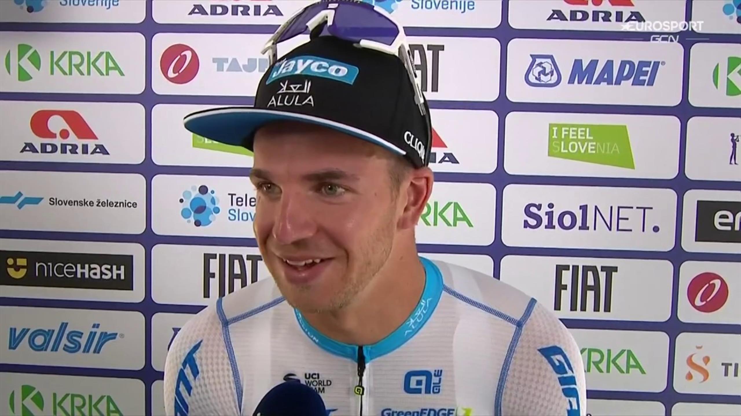 Dylan Groenewegen po 1. etapie Tour of Slovenia - Kolarstwo wideo ...