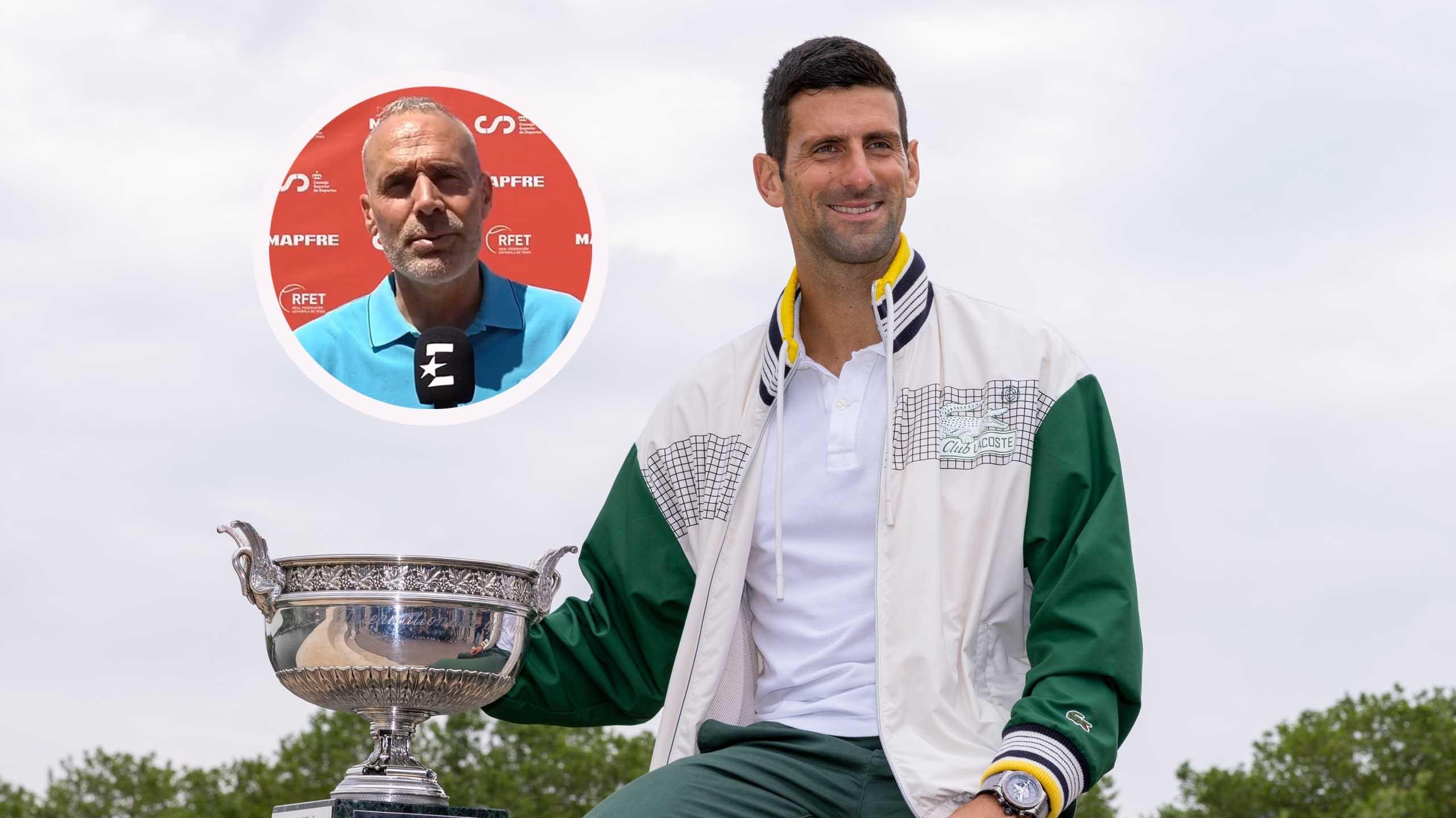 Álex Corretja y el nivel mostrado por Novak Djokovic: "Ha puesto el ...