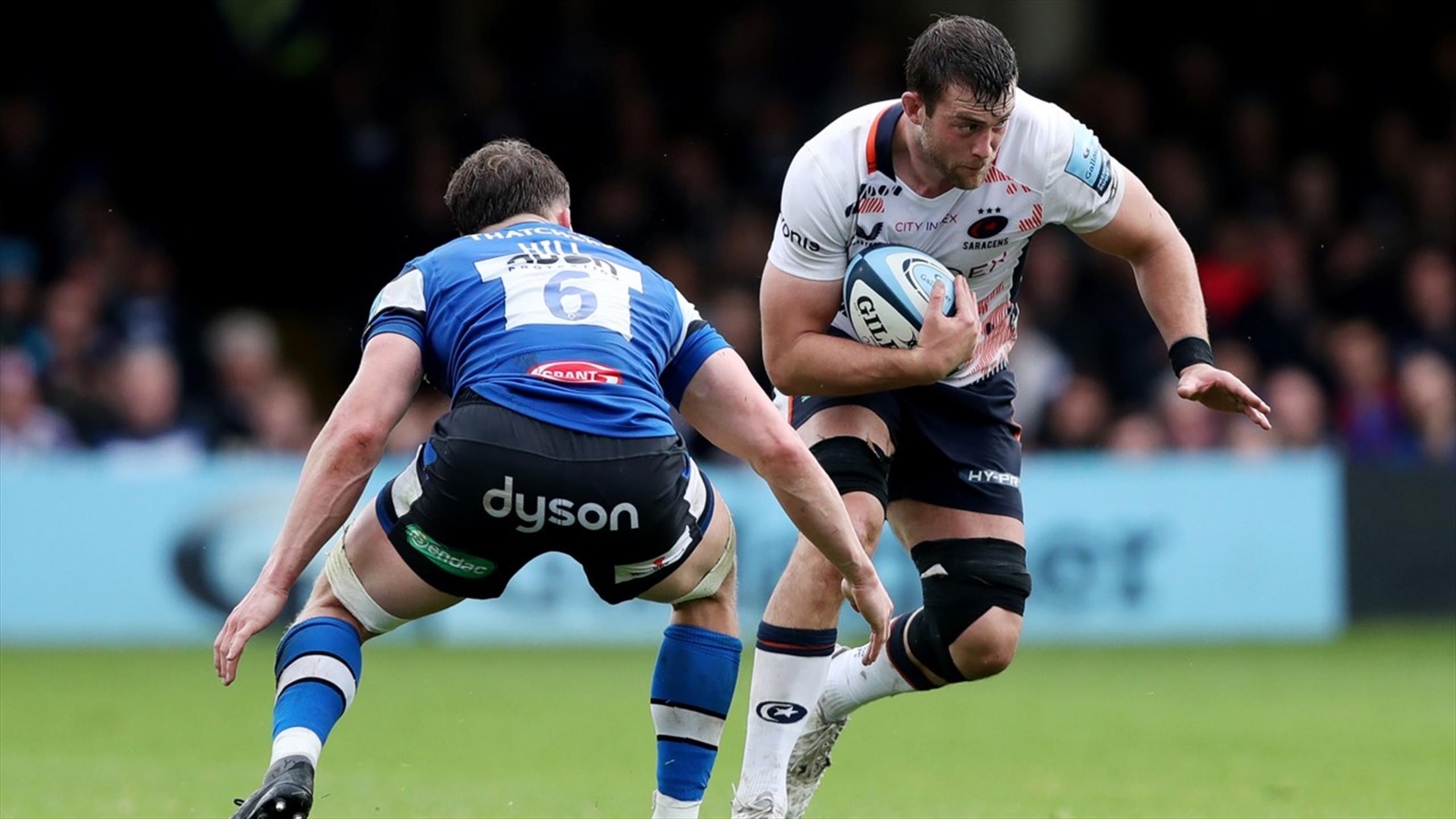 Bath v Saracens - Gallagher Premiership highlights - Rugby video - TNT ...