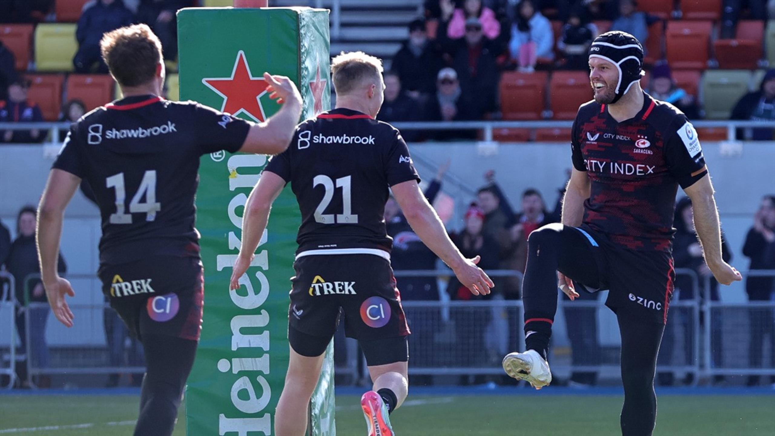 Heineken Champions Cup: Duncan Taylor punishes Ospreys lapse to give ...