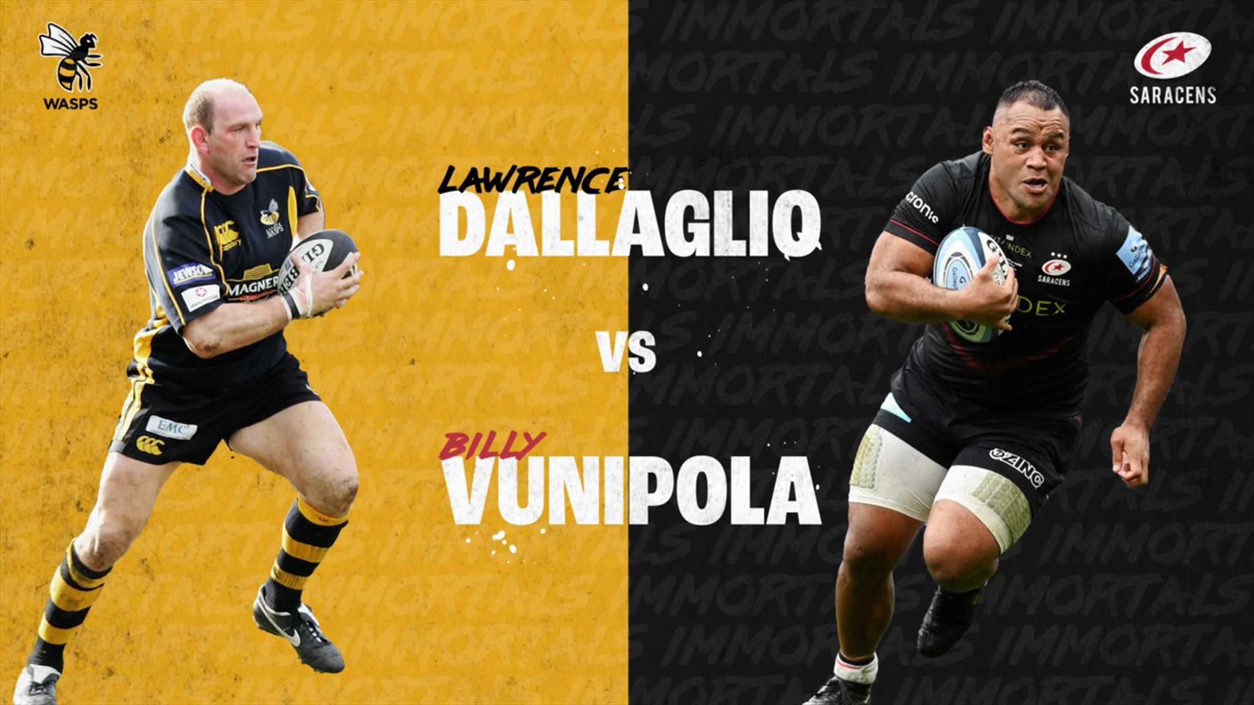 Premiership Immortals: Past v Present - Lawrence Dallaglio or Billy ...