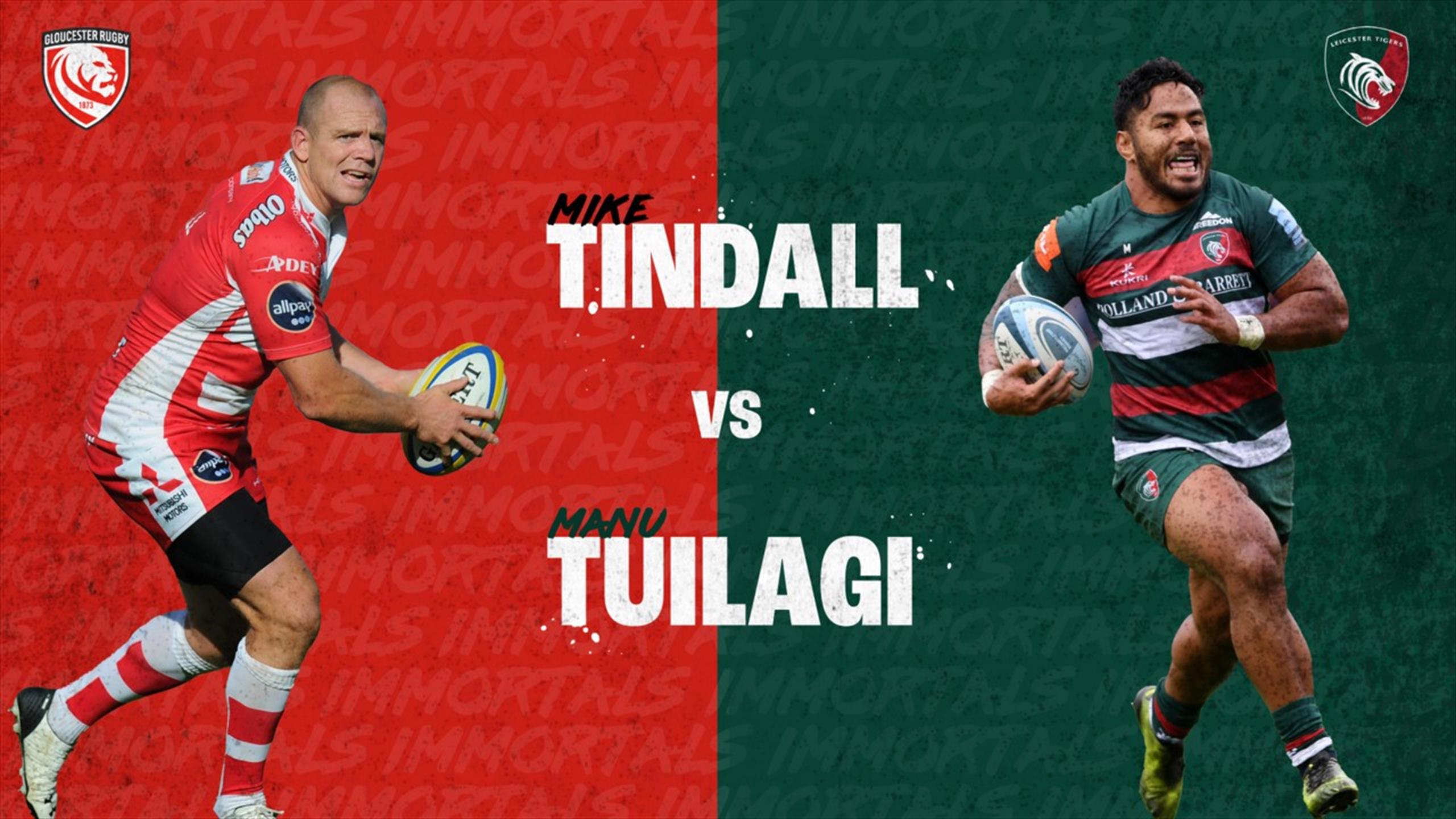 Premiership Immortals: Past v Present - Mike Tindall or Manu Tuilagi ...
