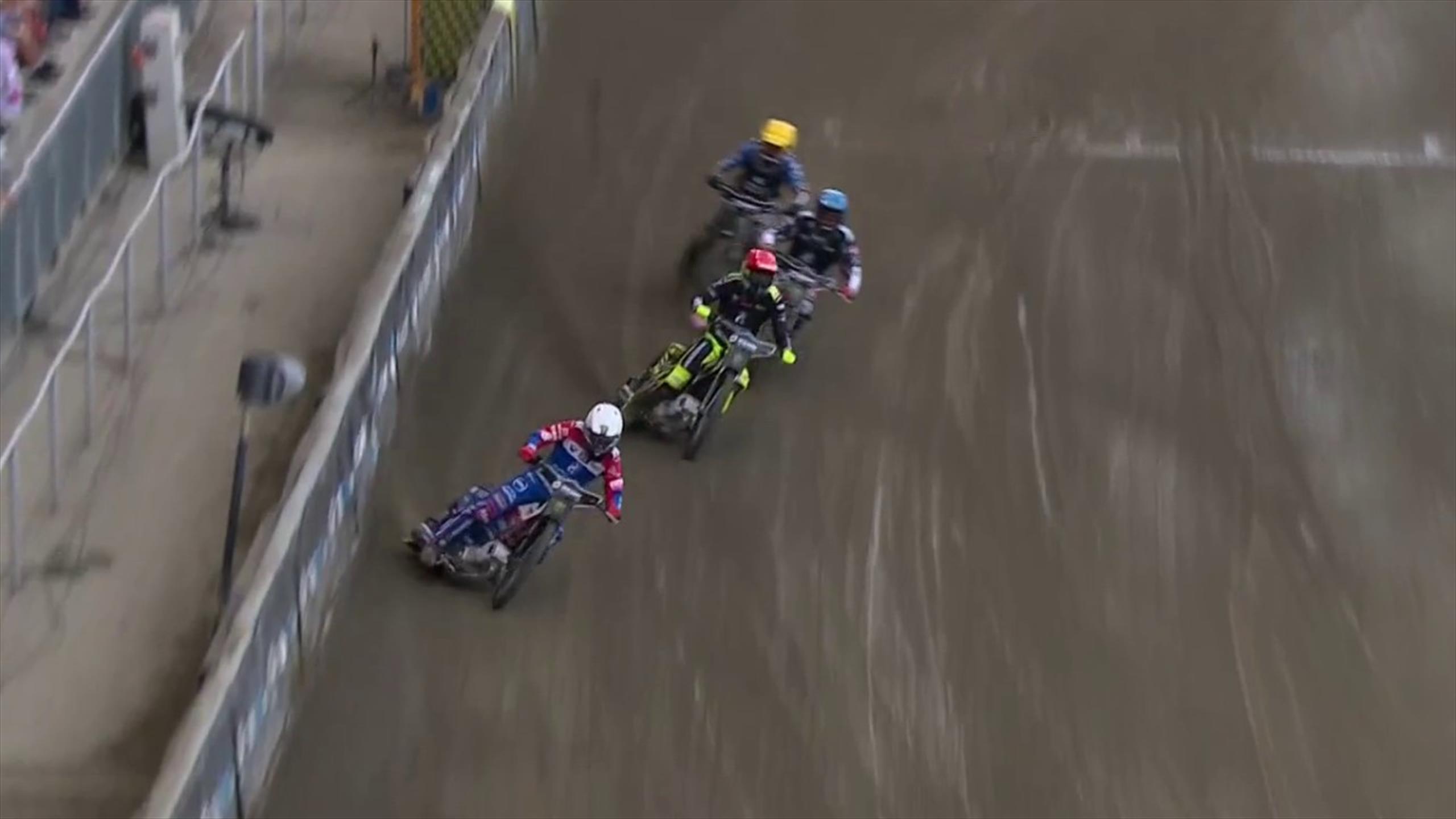 Speedway GP Gorzow: Dan Bewley gewinnt seinen Lauf dank Geniestreich ...