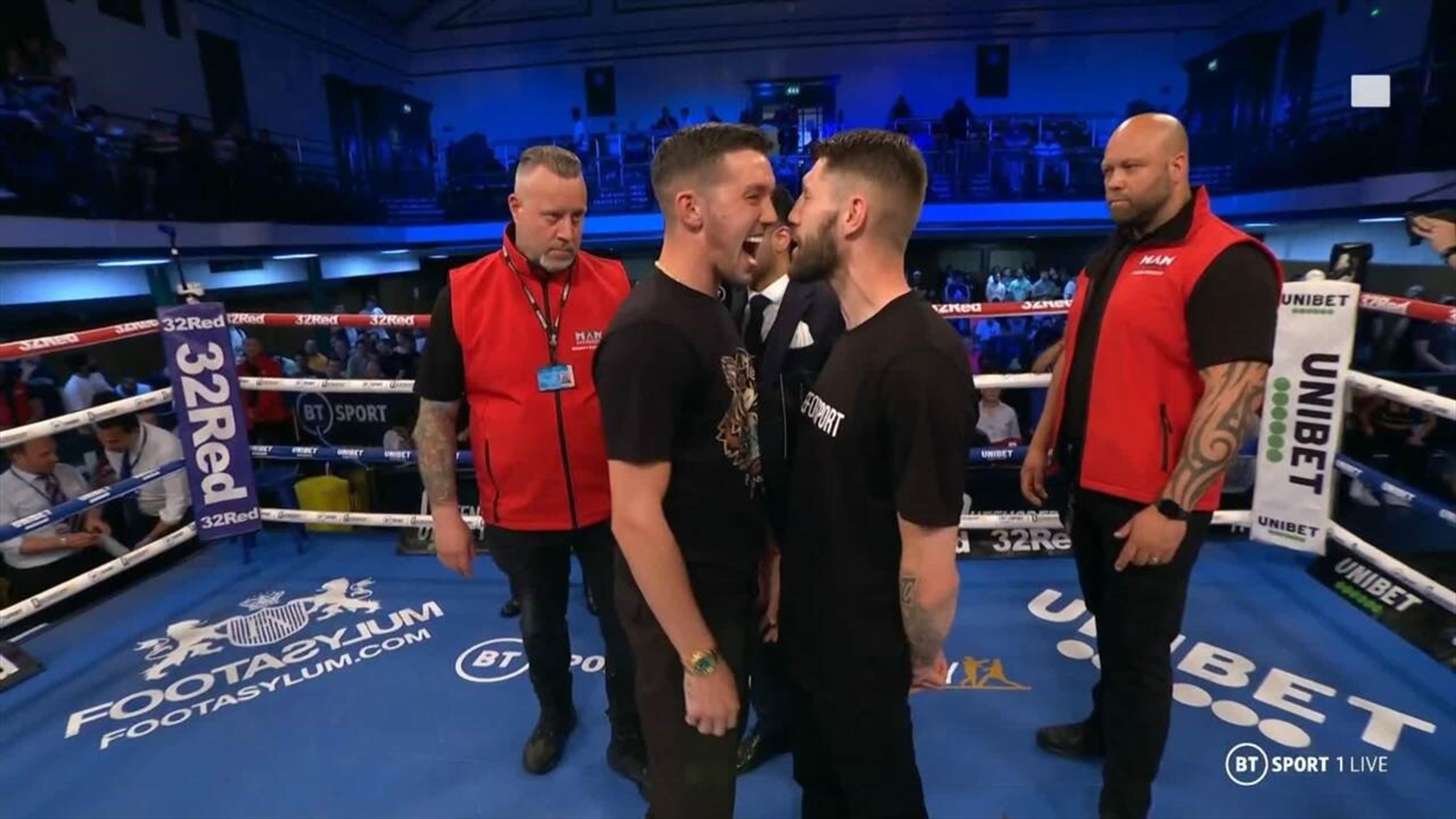 Liam Davies and Jason Cunningham come face-to-face at York Hall ...