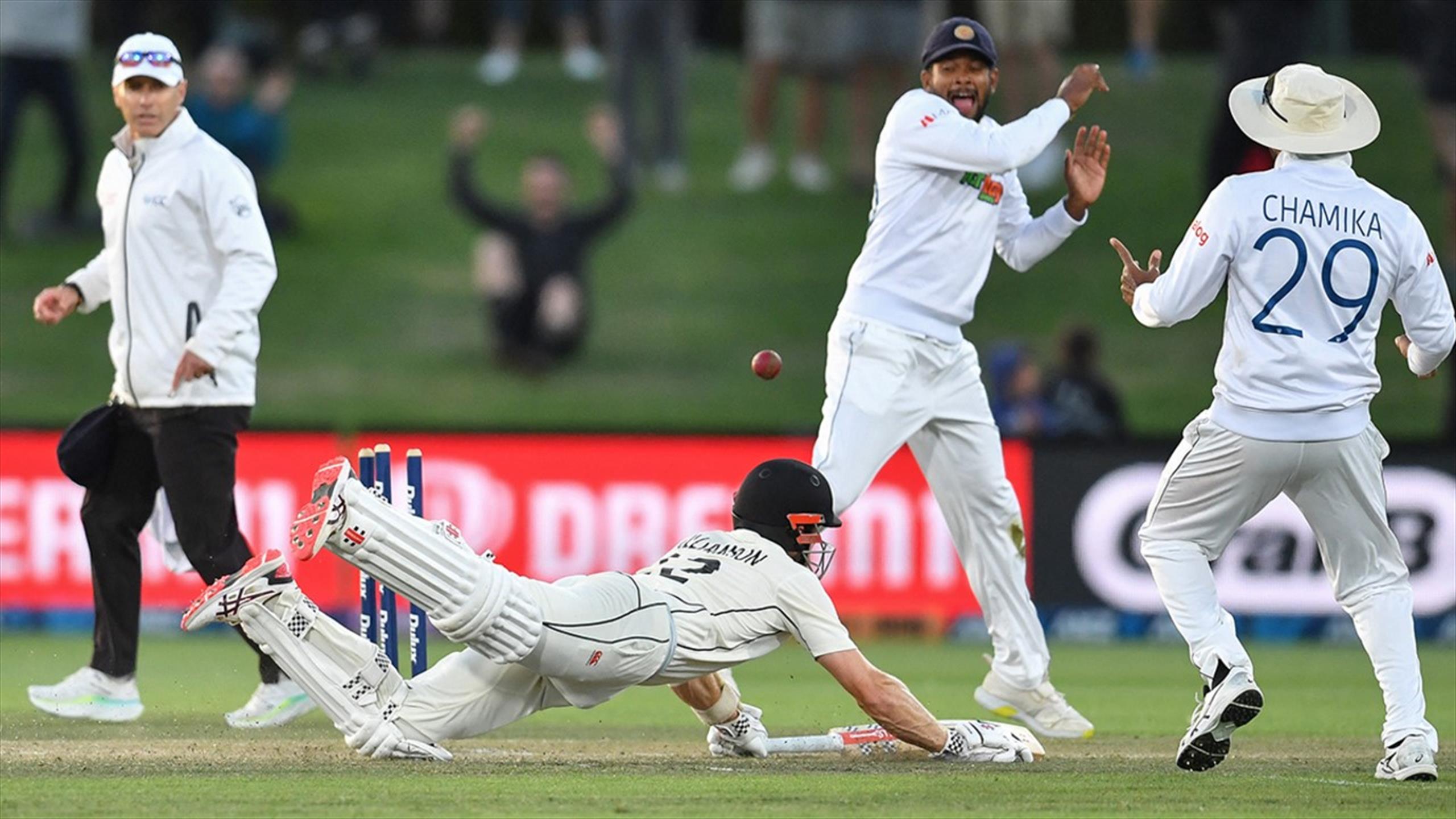 Kane Williamson and New Zealand survive nail-biting final-ball finish ...