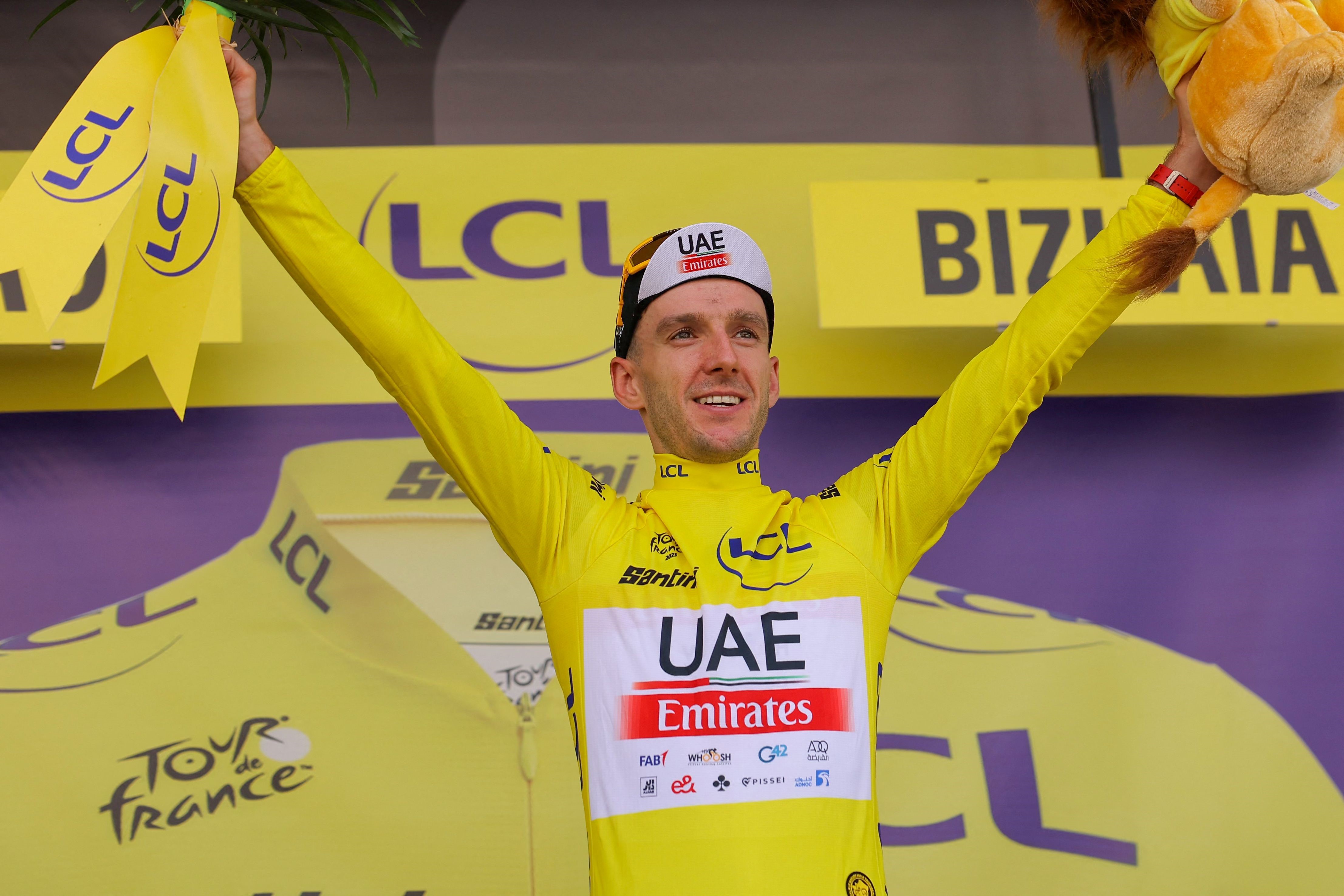 Fransa Bisiklet Turu açılış etabında zafer Adam Yates'in - Eurosport