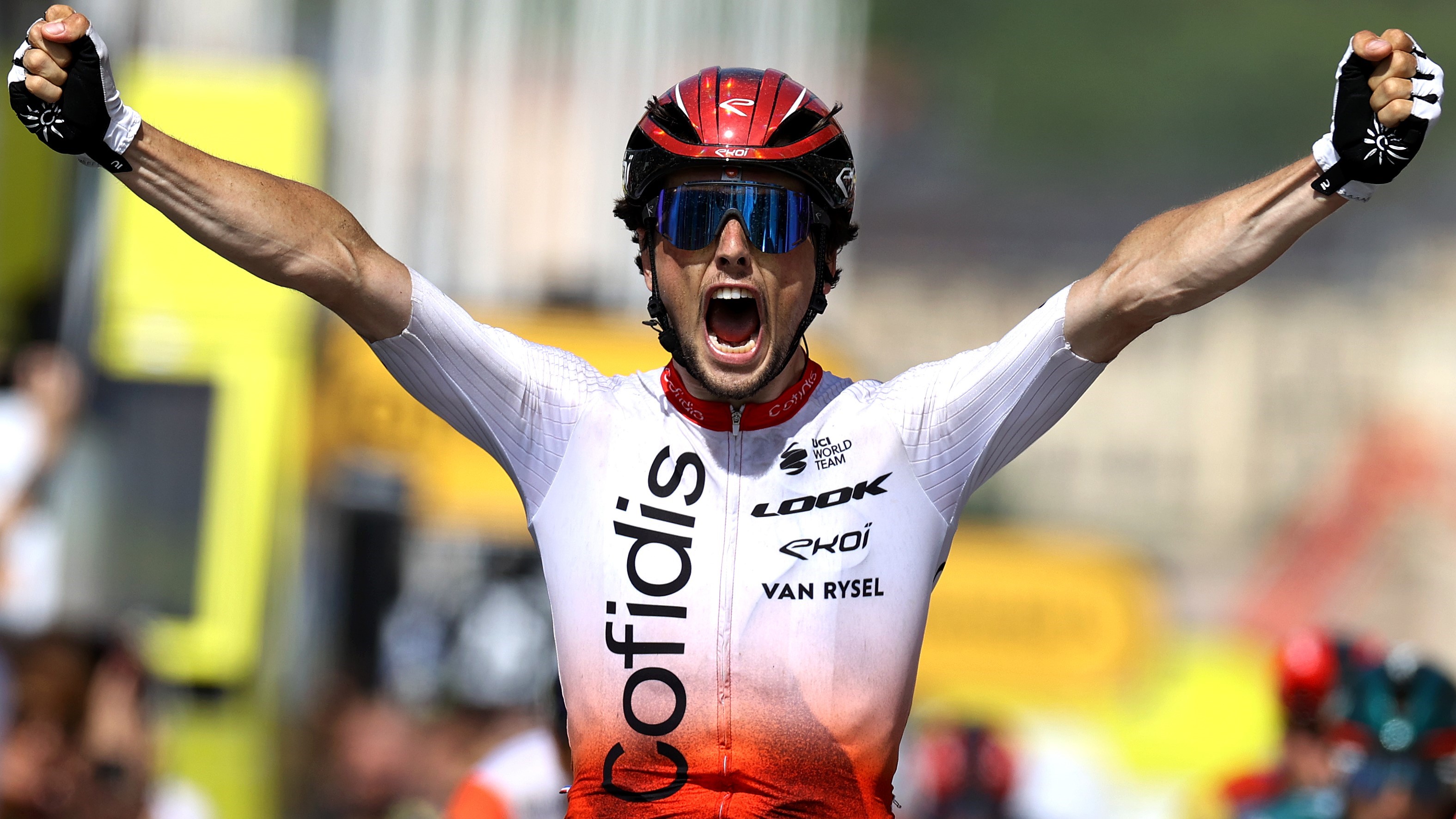 Victor Lafay, sürpriz bir etap galibiyetine imza attı - Eurosport