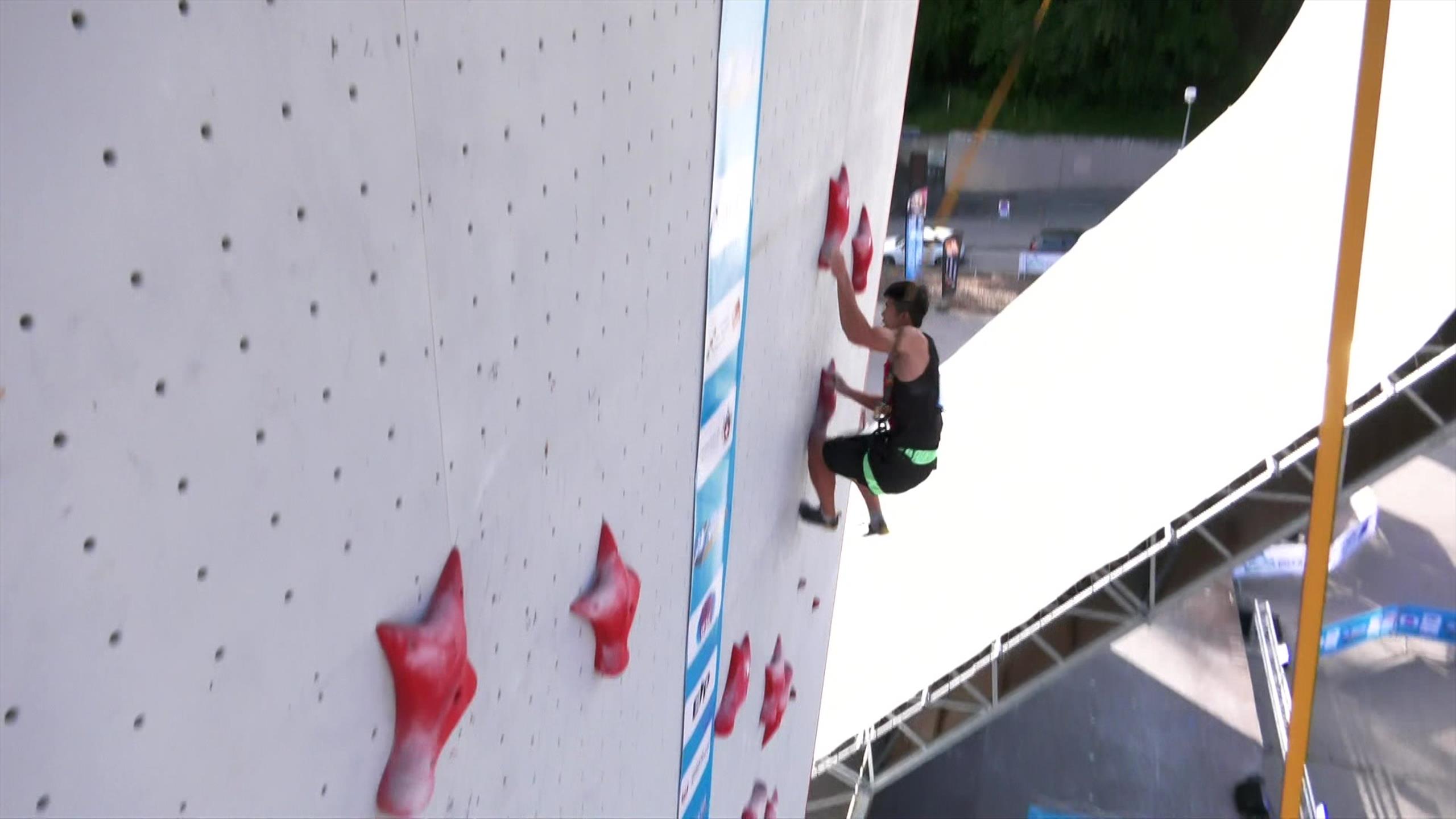 Long Jianguo beats Zhang Liang to defend speed climbing World Cup in ...