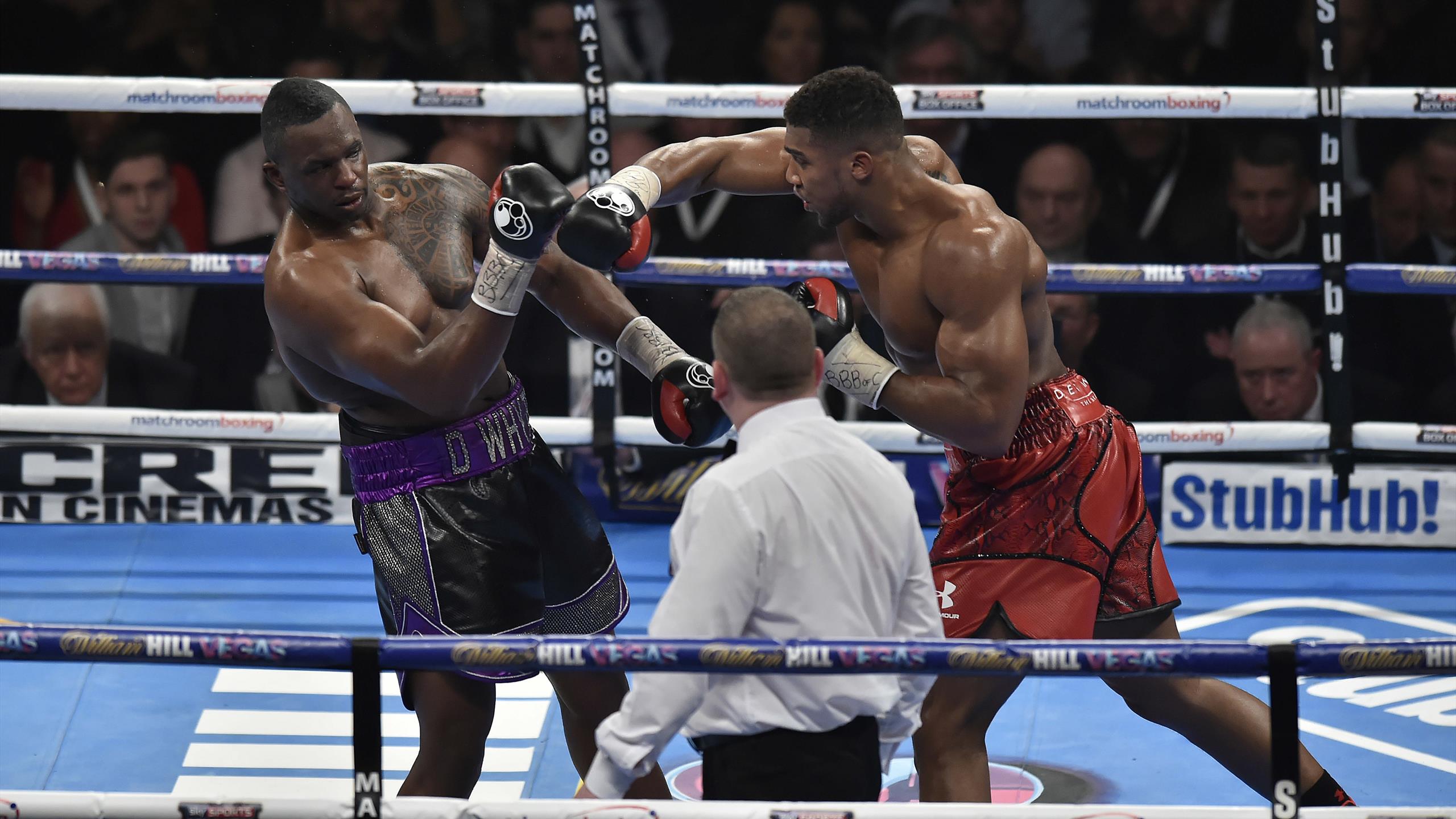 Anthony Joshua and Dillian Whyte set for London rematch on August 12 in ...