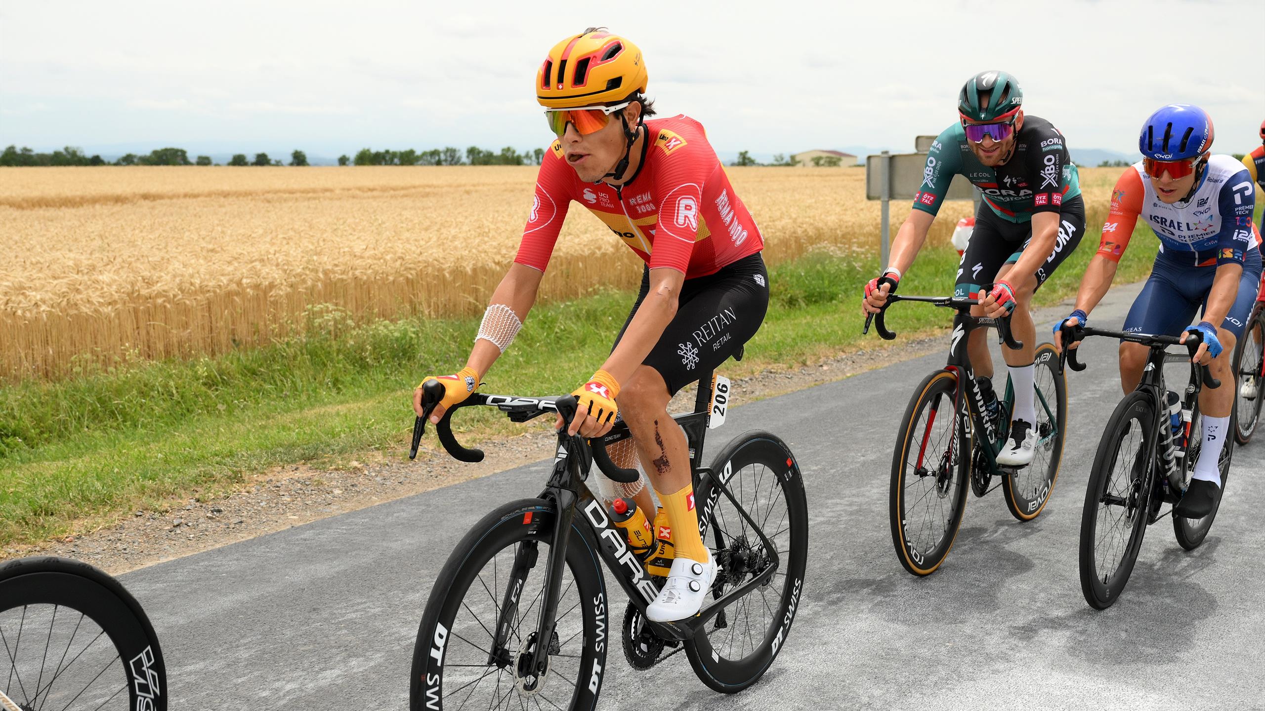 TOUR DE FRANCE 2023 | Torstein Traeen s'est fait très peur dans le ...
