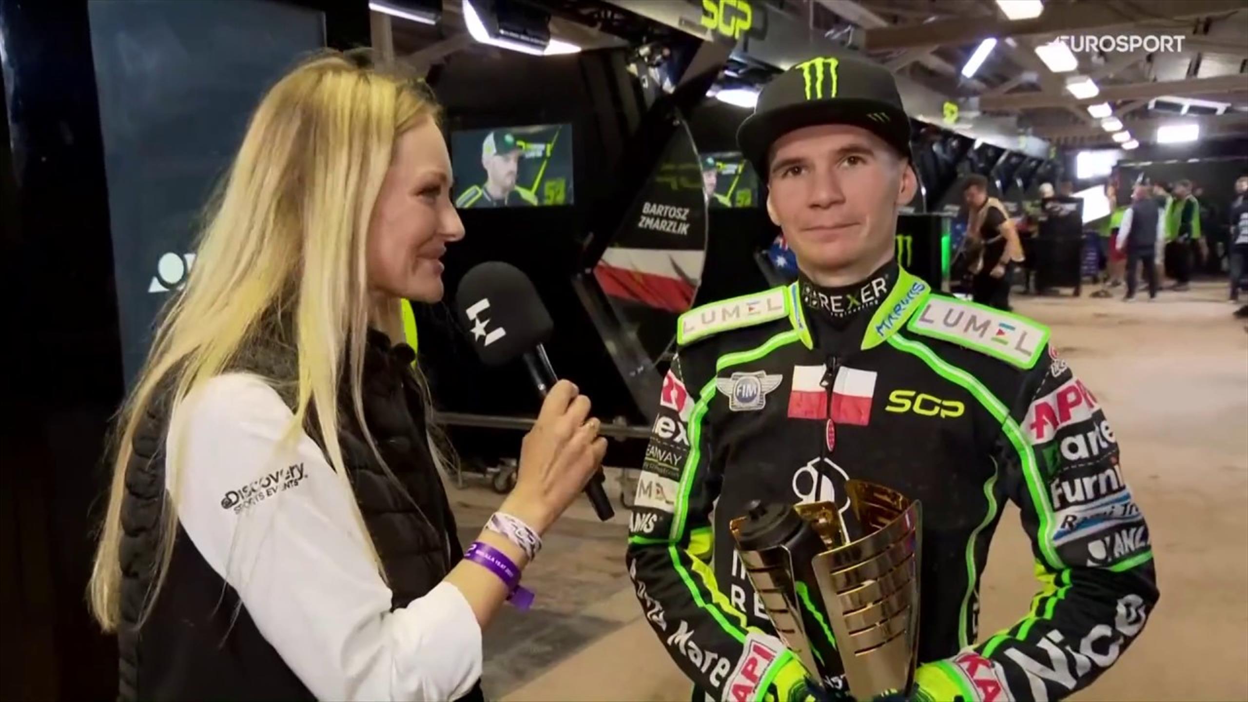 Patryk Dudek po finale w GP Szwecji - Żużel wideo - Eurosport