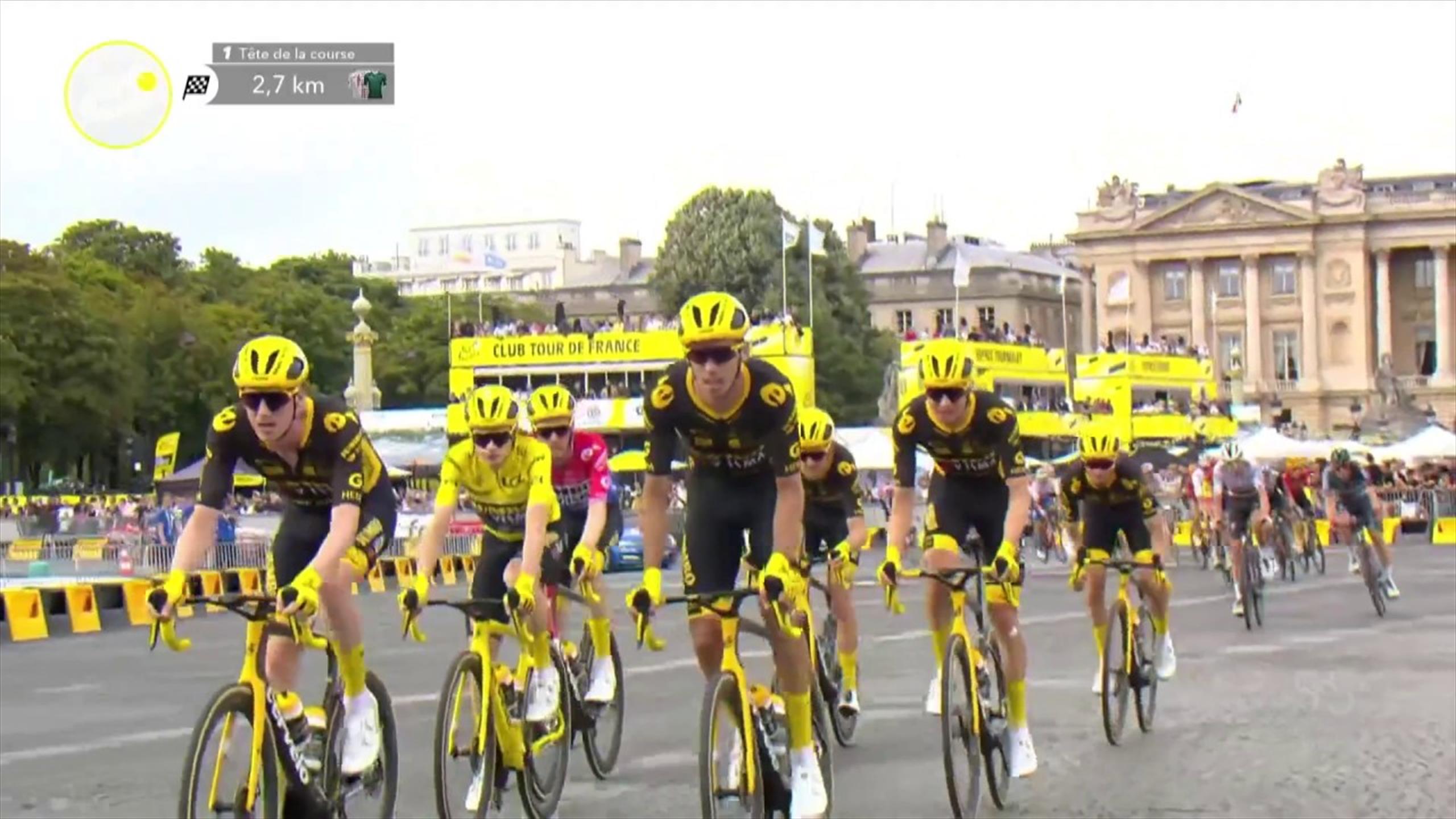 Tour de France - Vingegaard non vuole rischi e si stacca dal gruppo all'ultimo giro prima della ...