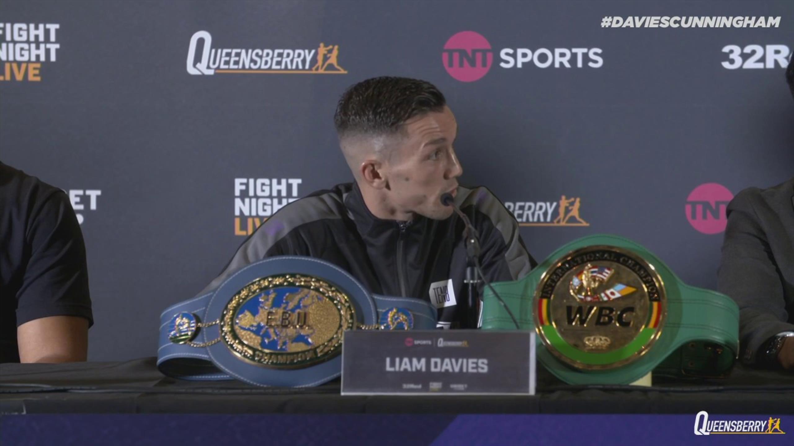 ‘I'm going to beat you up’ - Liam Davies talking confidently going into Jason Cunningham bout ...