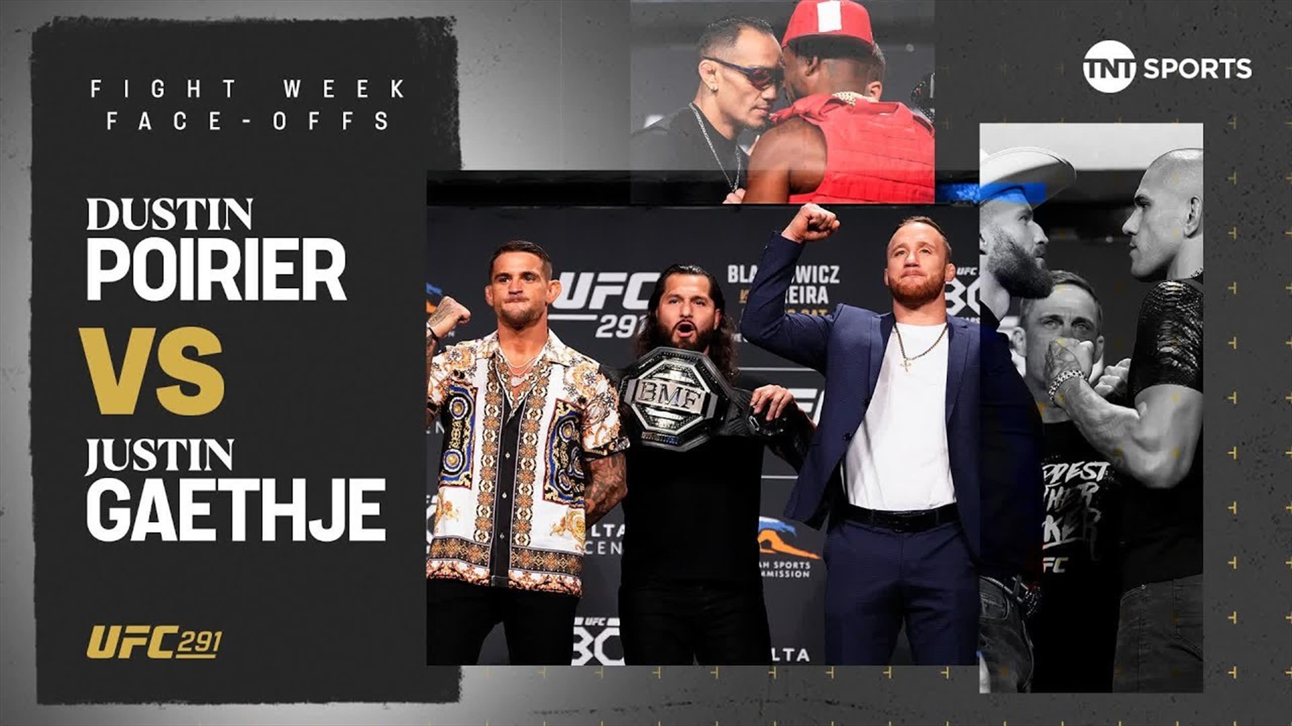 UFC 291 Face-Offs: Dustin Poirier and Justin Gaethje go head-to-head ...