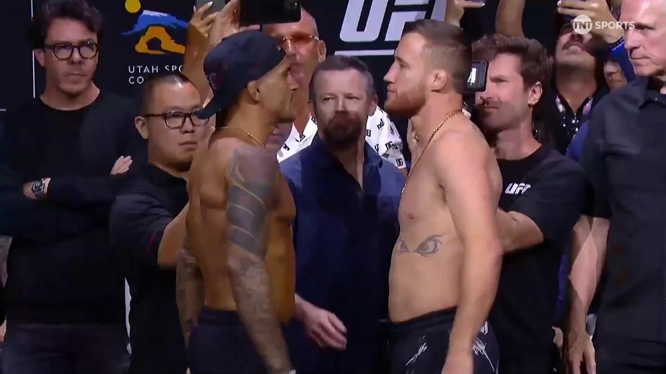 UFC 291: Dustin Poirier and Justin Gaethje in final faceoff ahead of ...