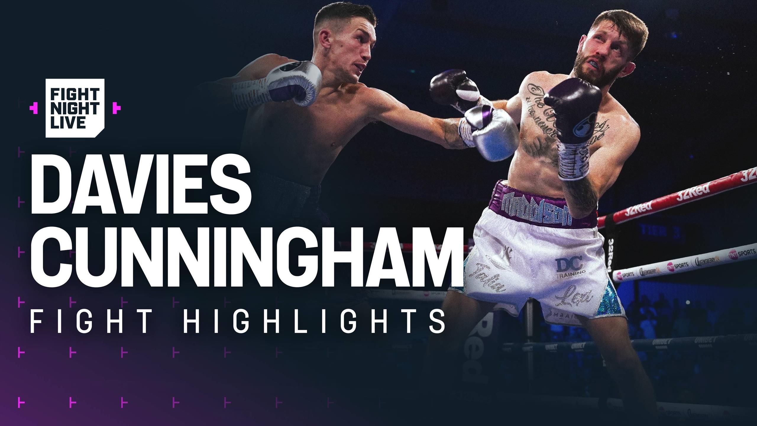 Watch highlights as Liam Davies beats Jason Cunningham inside the first ...