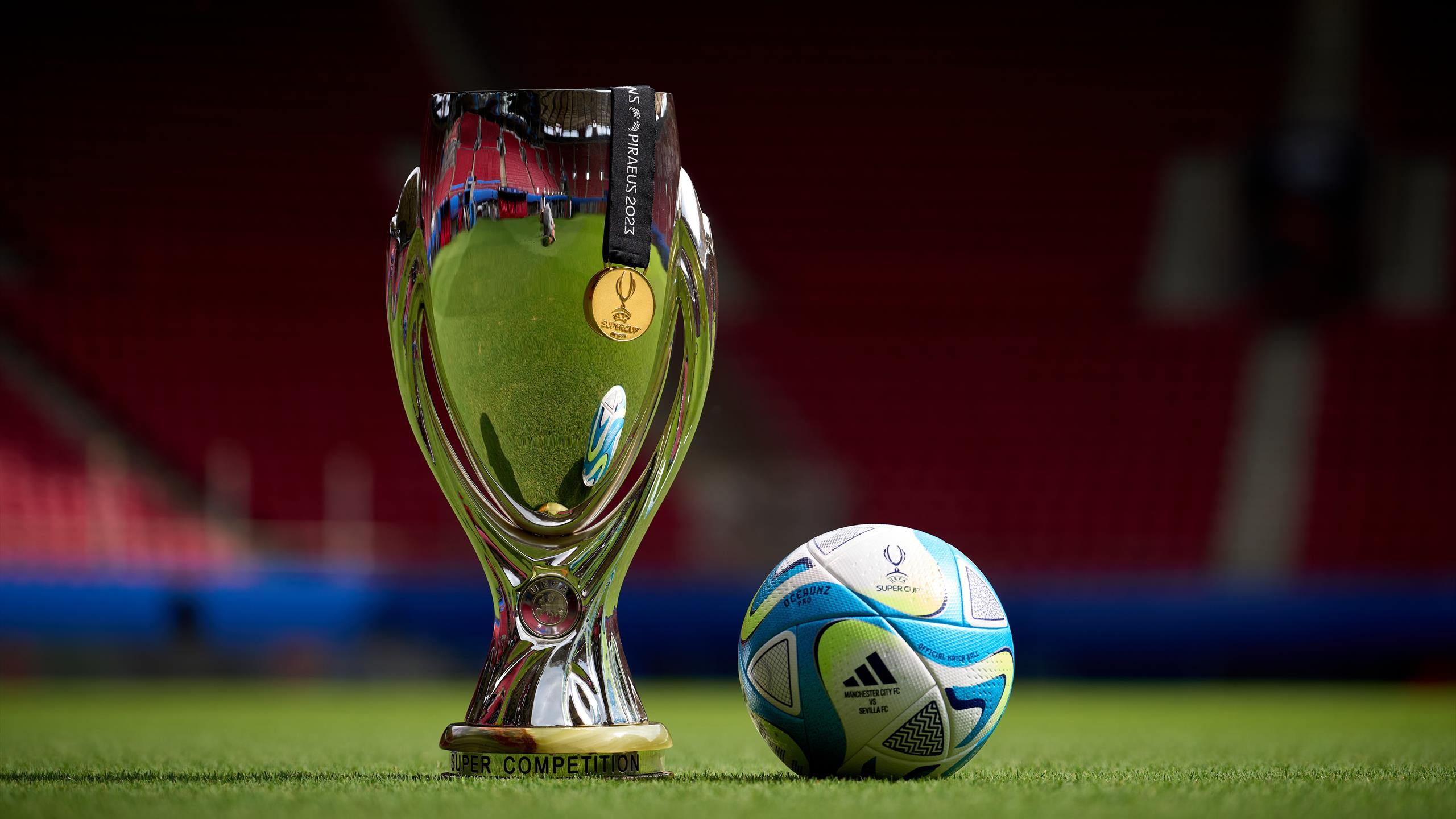 Manchester City and Sevilla fans in Athens look ahead to the Super Cup ...