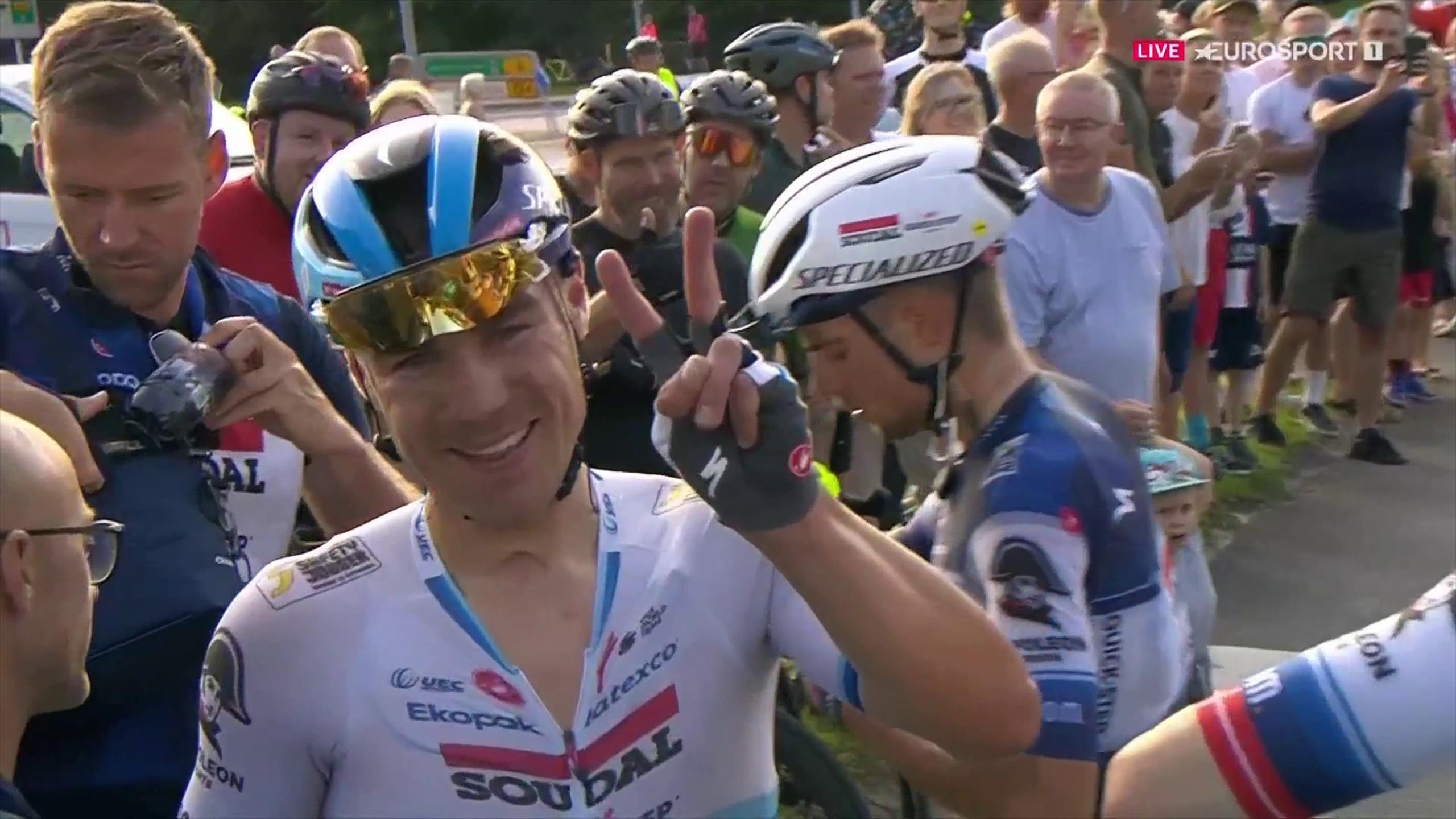 TOUR DU DANEMARK 2023 - Deuxième victoire sur l'épreuve pour Fabio Jakobsen : l'arrivée de la 4e ...