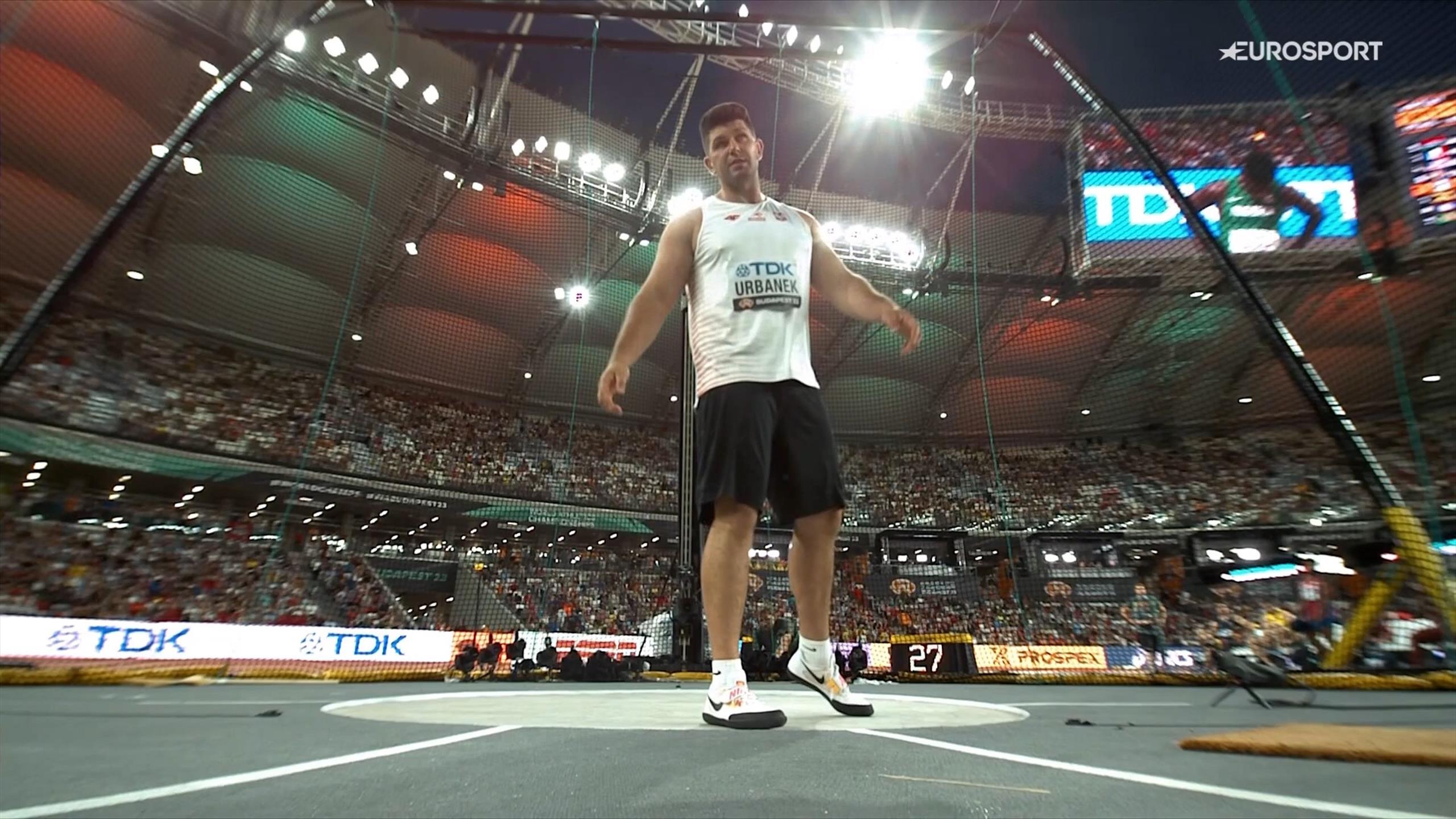 Urbanek nie awansował do finału rzutu dyskiem w MŚ w Budapeszcie ...