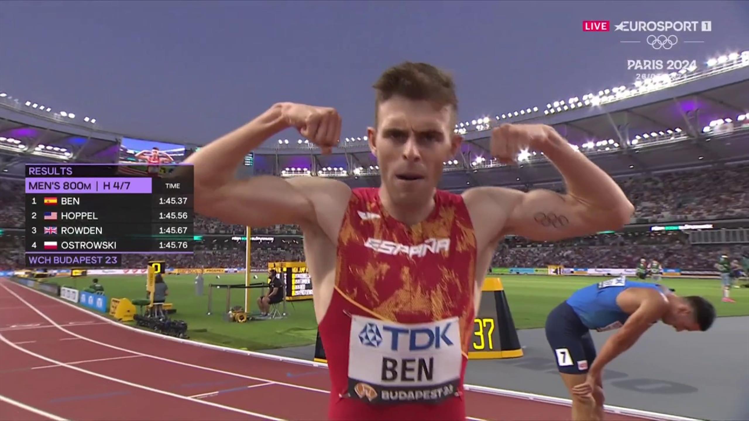 Adrian Ben da una lección para liderar su serie y lanza su particular ...