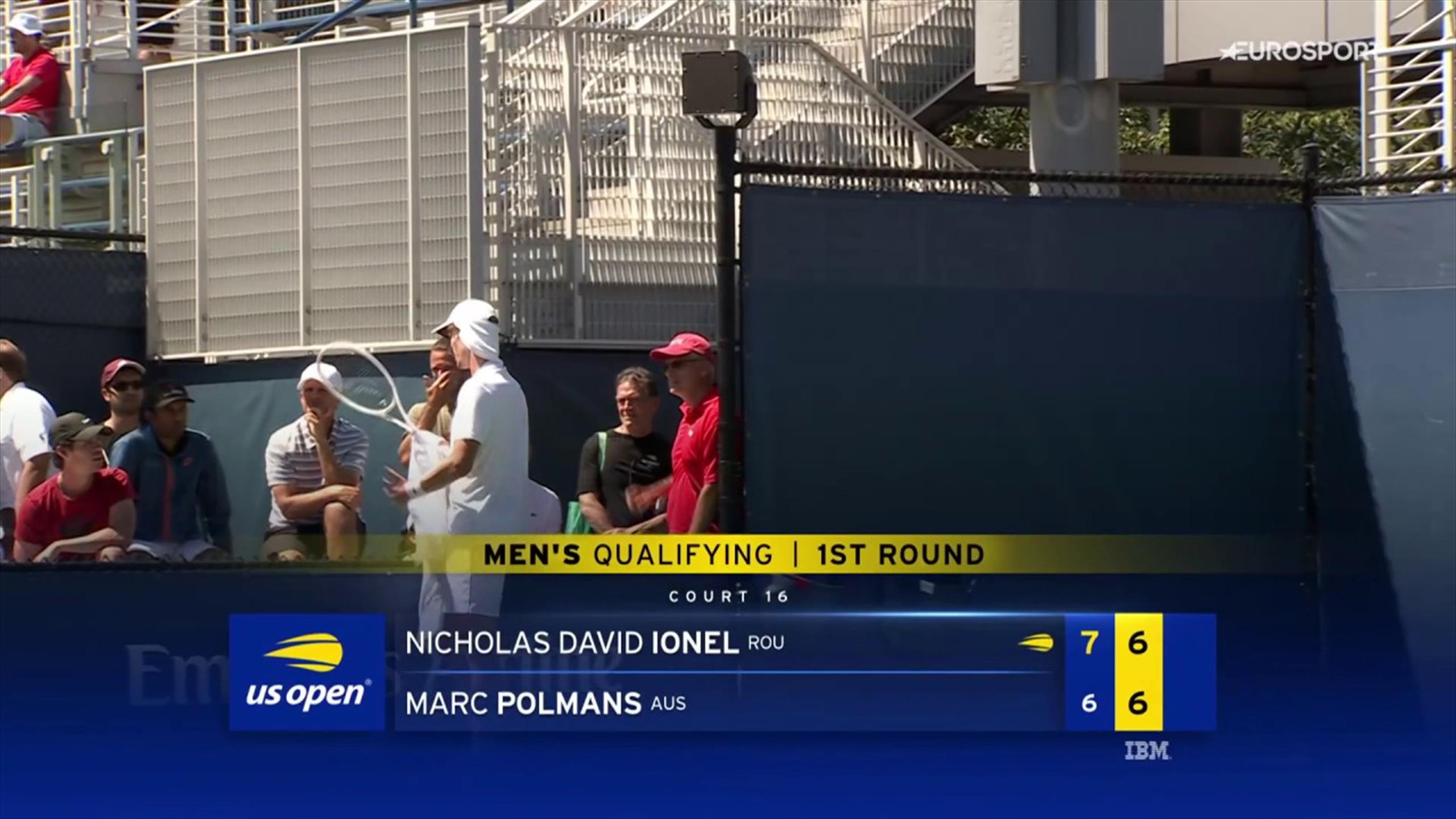 Nicholas David Ionel, OUT în primul tur al calificărilor la US Open! A ...