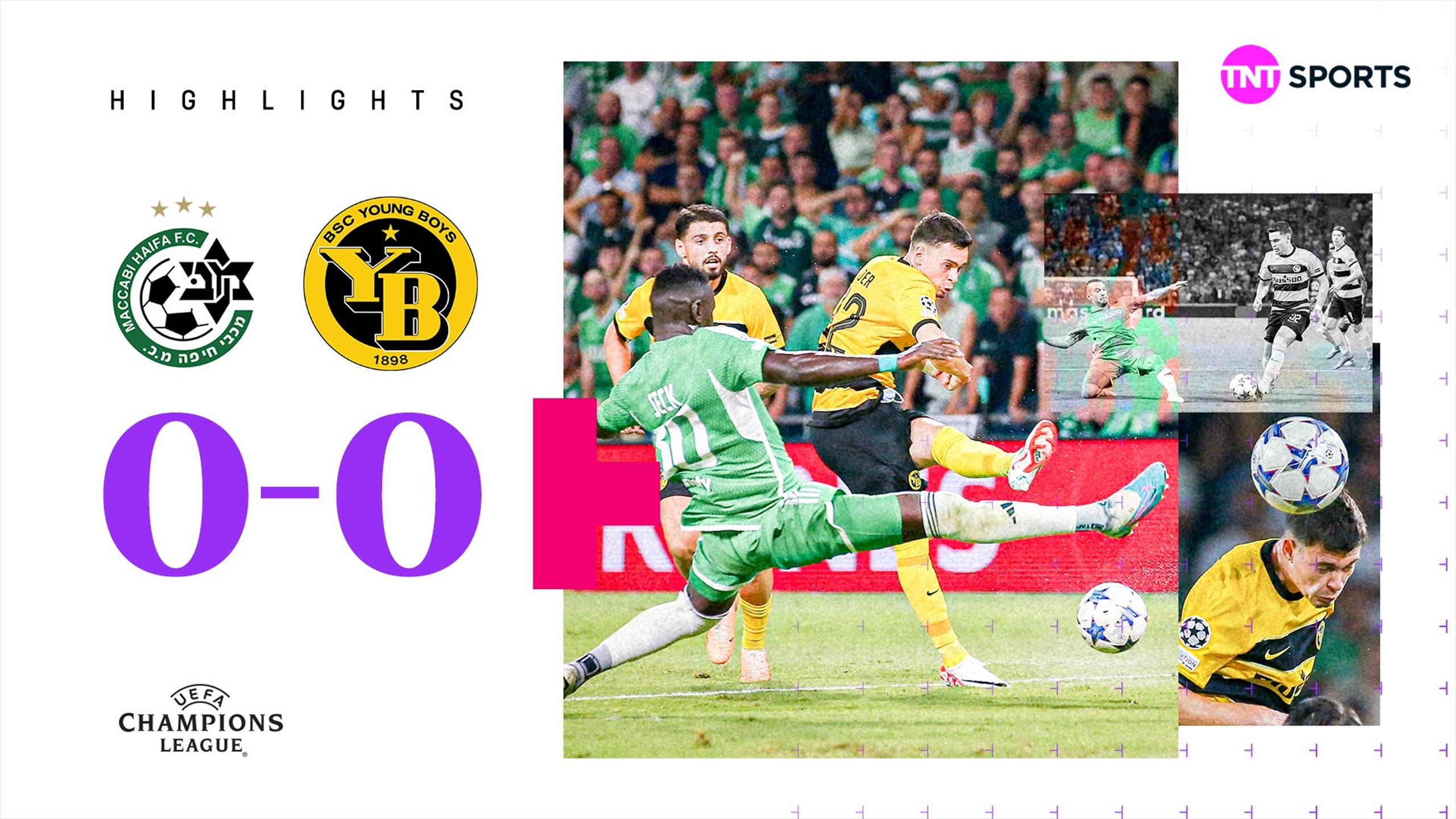 UEFA Champions League highlights: Maccabai Haifa held to draw by Young ...