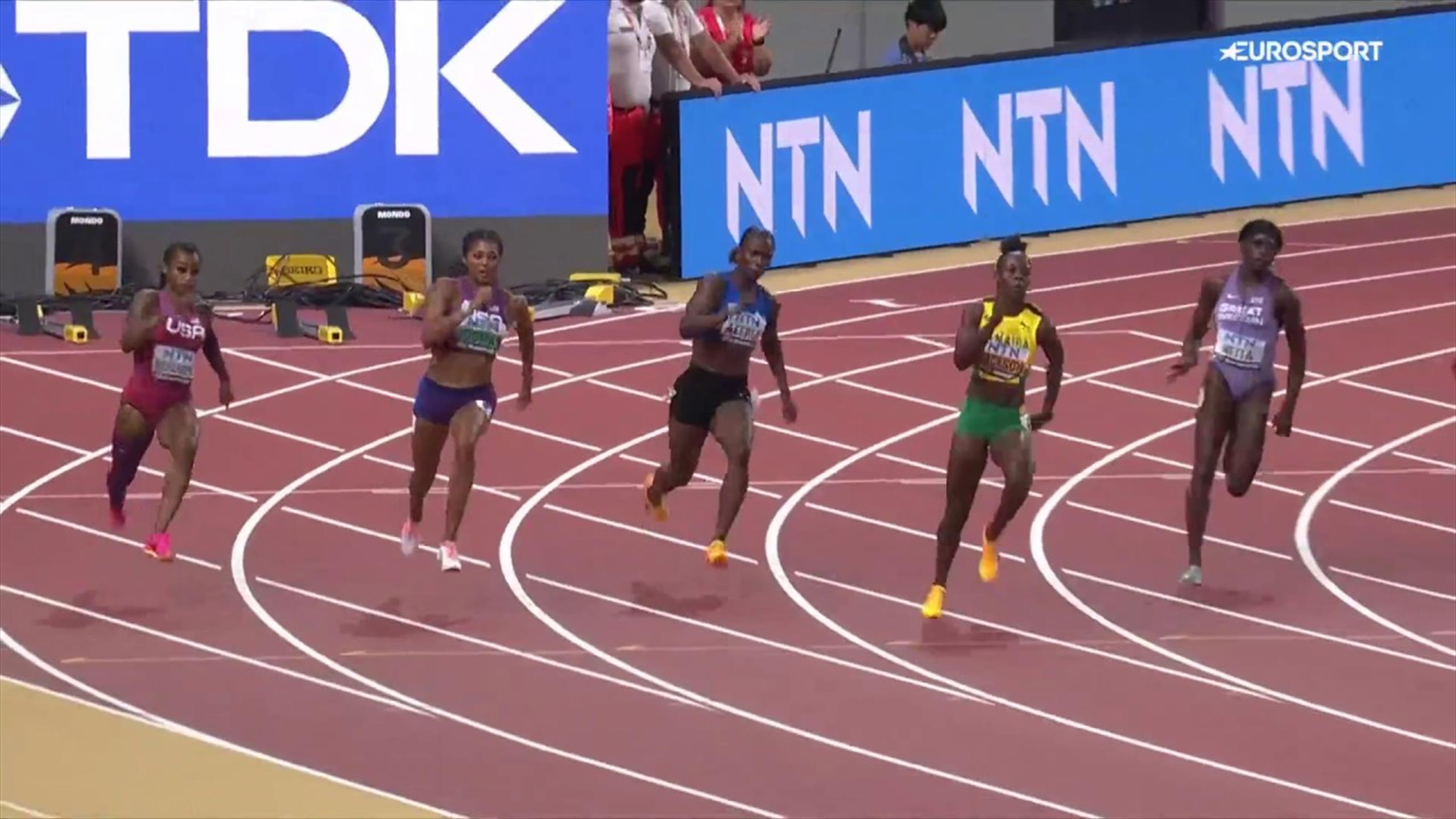 Genialny bieg Shericki Jackson! Jamajka o włos od rekordu świata w biegu na 200 m kobiet ...