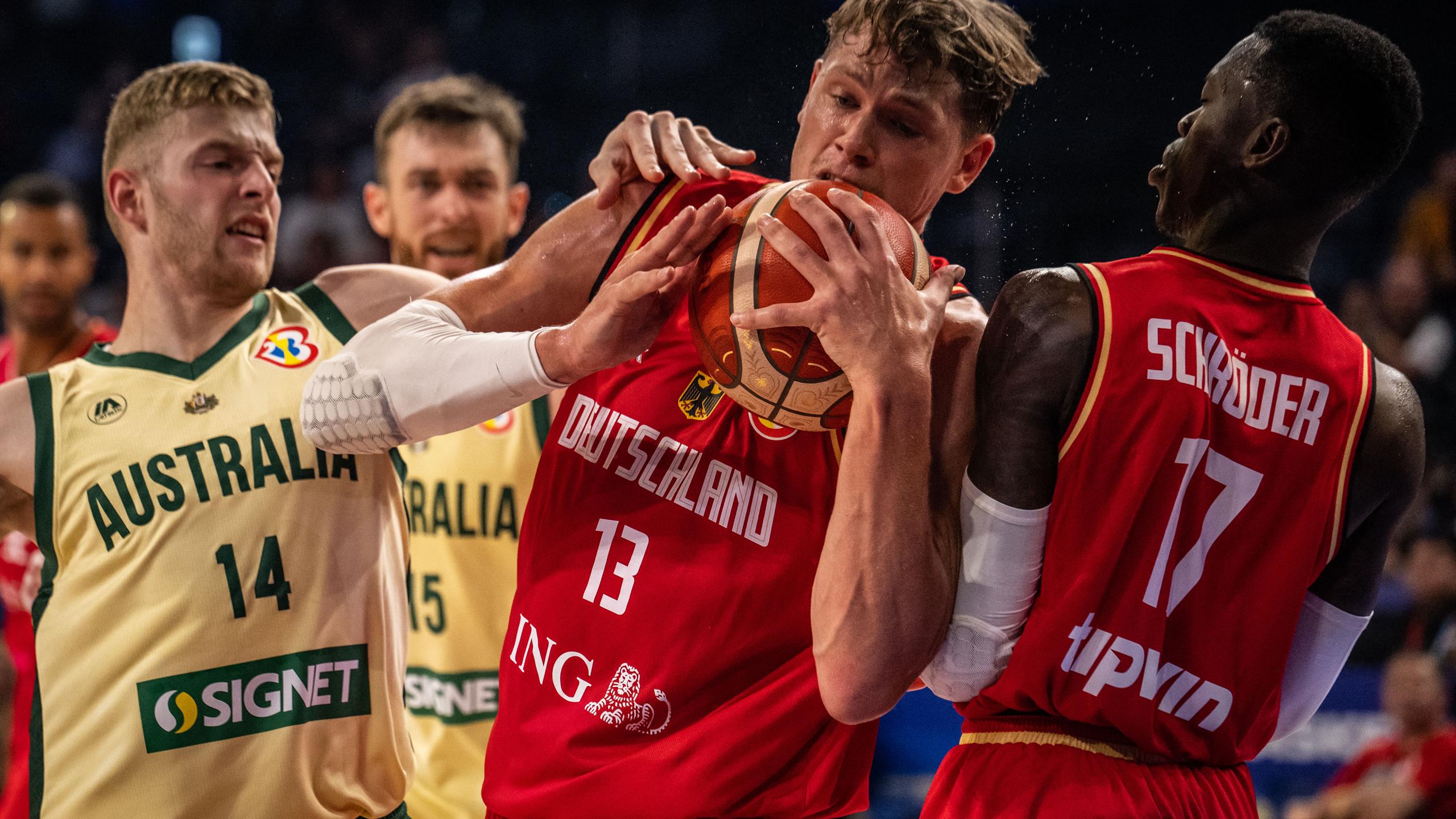 WM 2023: Dennis Schröder, Maodo Lo und Moritz Wagner zum Sieg des DBB ...