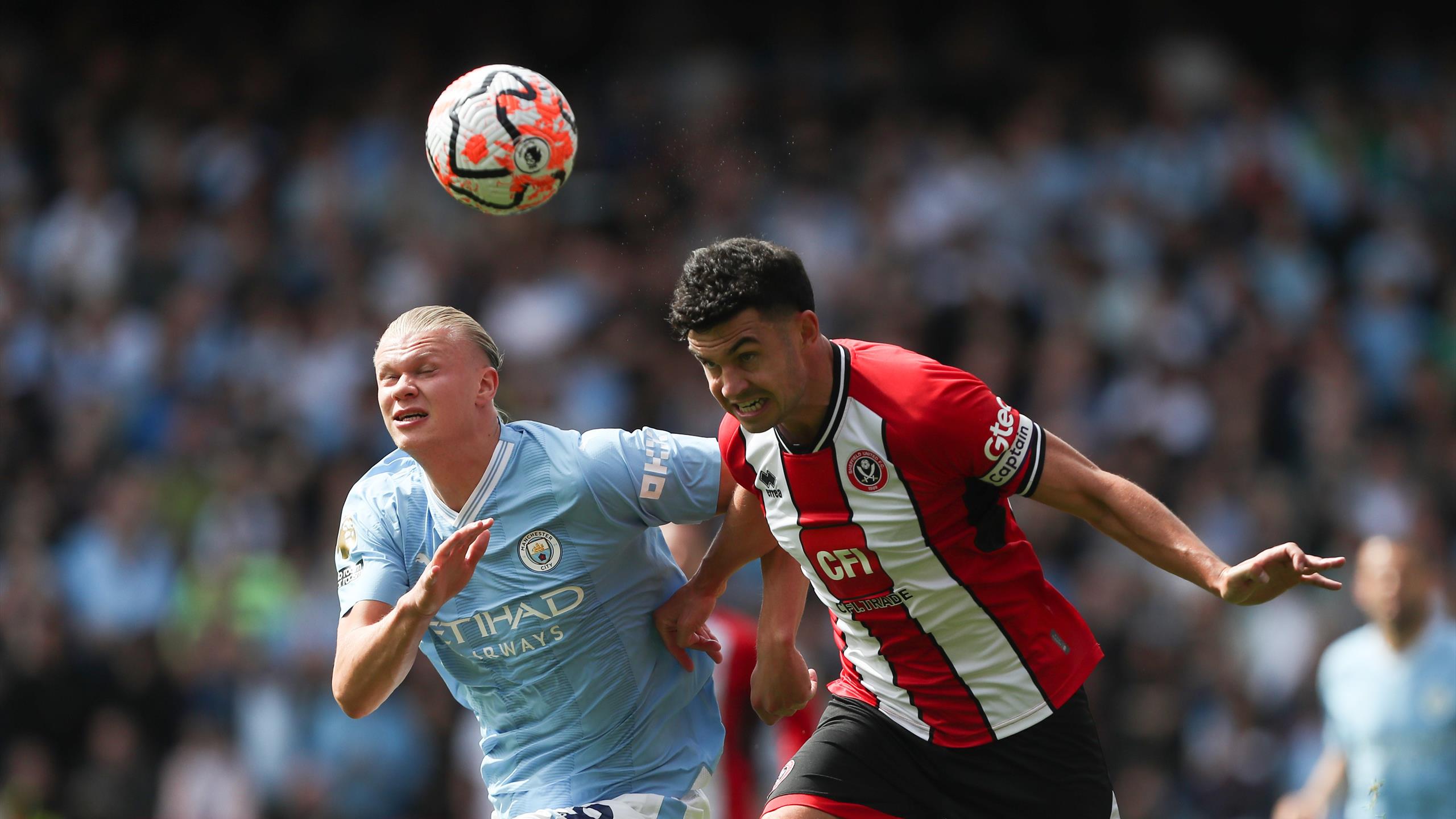 Sheffield United-Manchester City 1-2: segna sempre Haaland. Bogle pareggia, poi Rodri nel finale