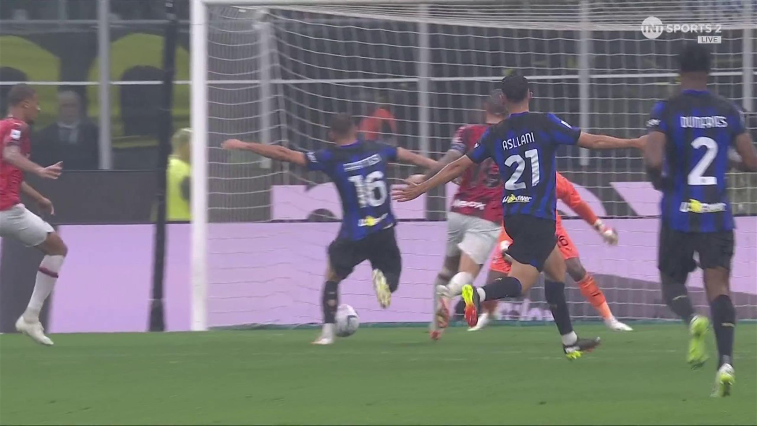 Davide Frattesi completes five-goal rout for Inter Milan in derby win ...