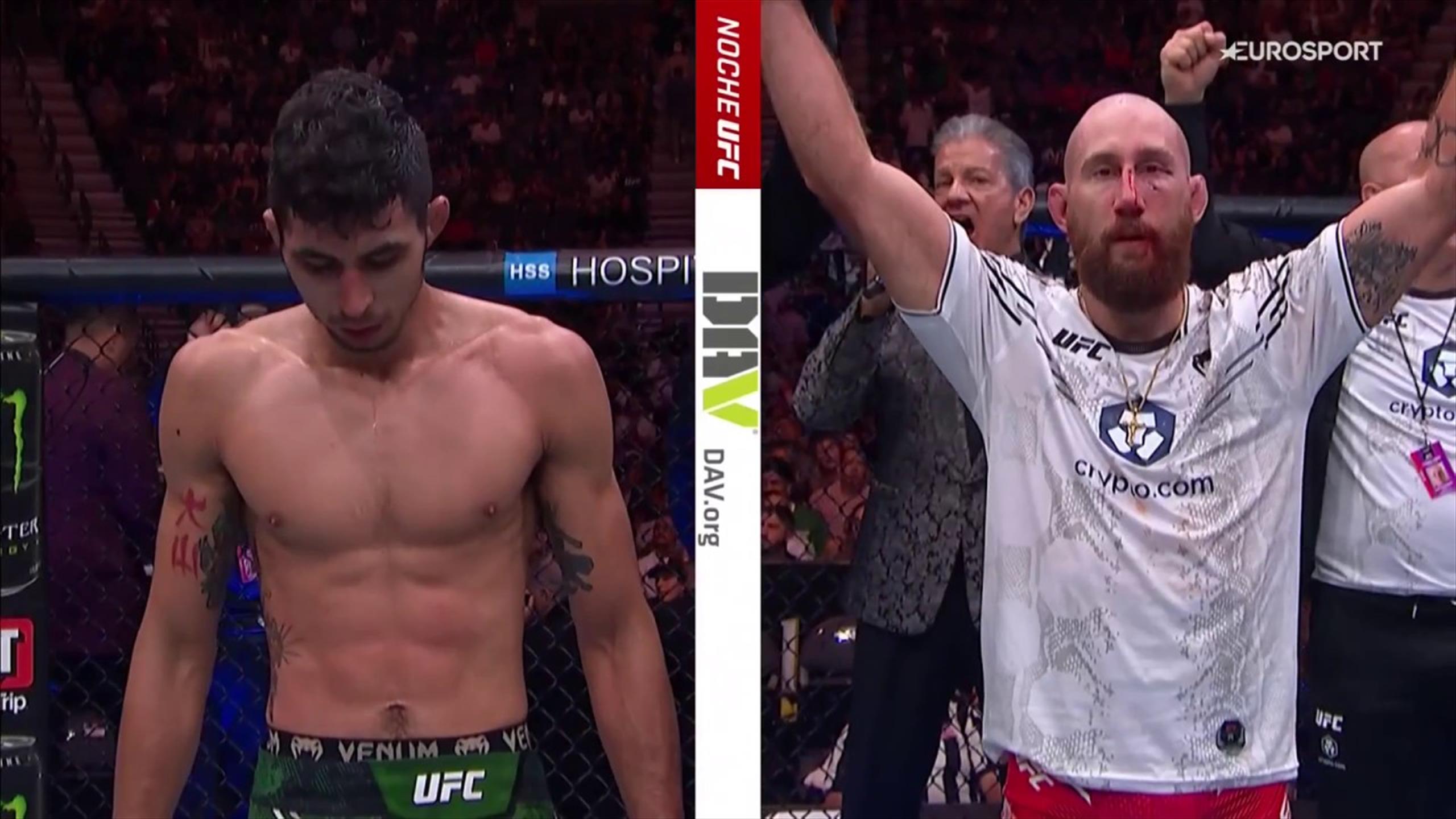 Noche UFC | Nelson verrast Padilla met sterke performance - Mixed ...