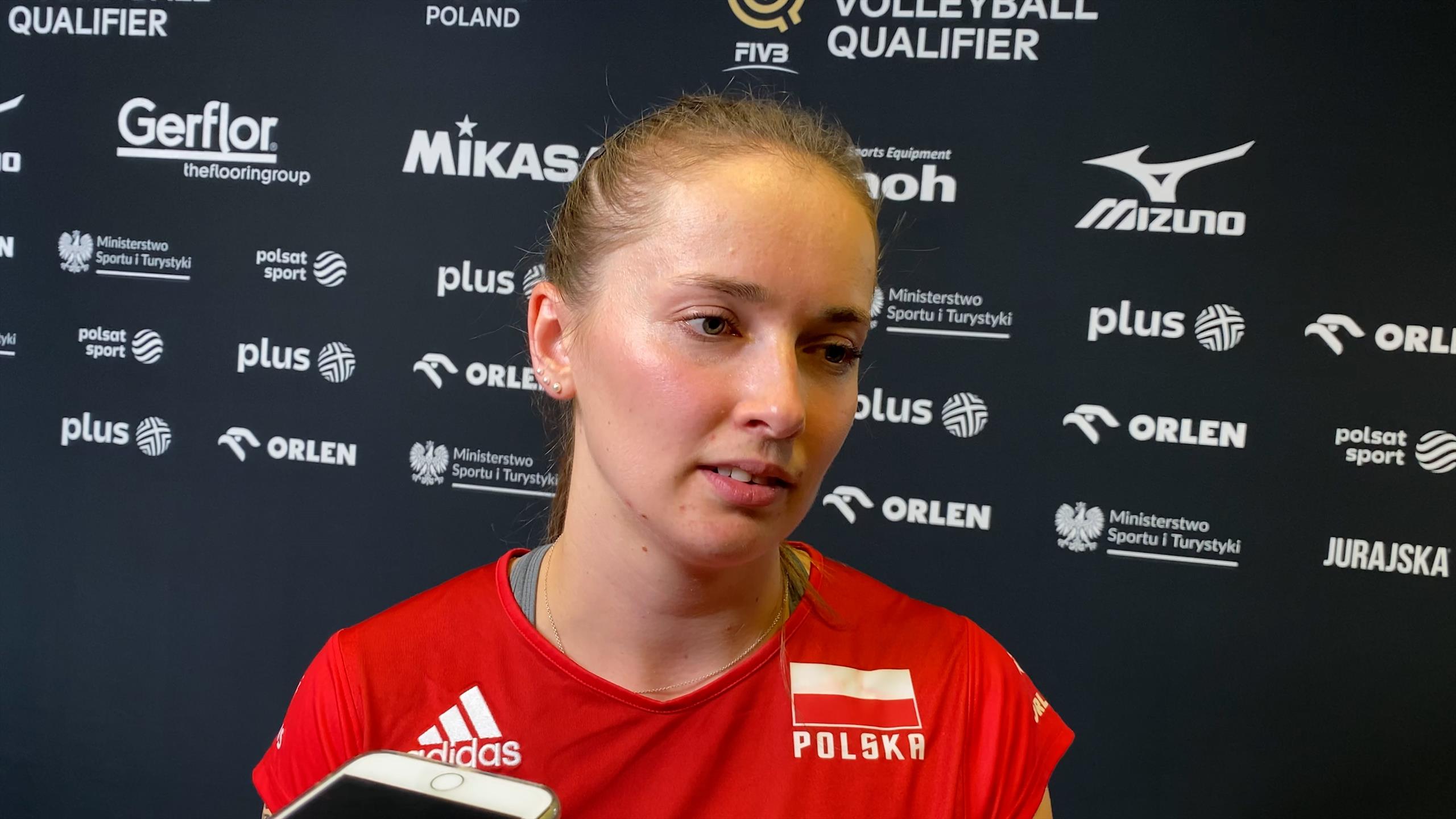 Magdalena Jurczyk po meczu Polska - Kolumbia - Siatkówka wideo - Eurosport