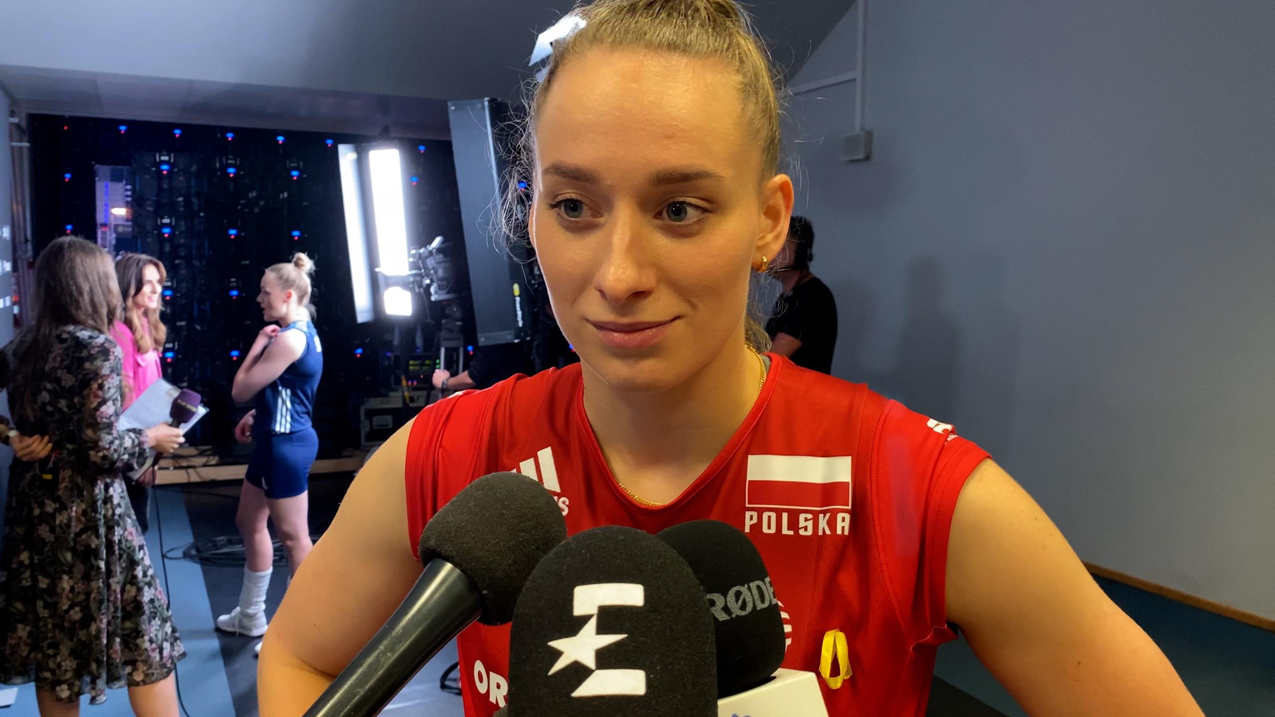 Olivia Różański po meczu Polska - Kolumbia - Siatkówka wideo - Eurosport
