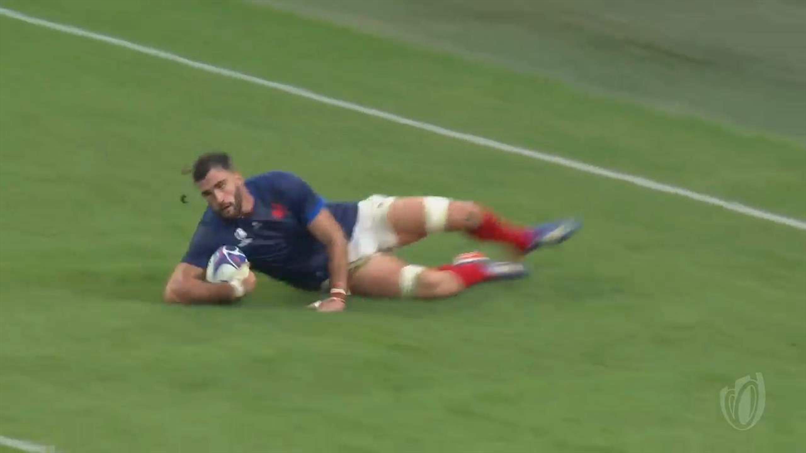 Highlights as France run in 14 tries in win over Namibia at Rugby World ...