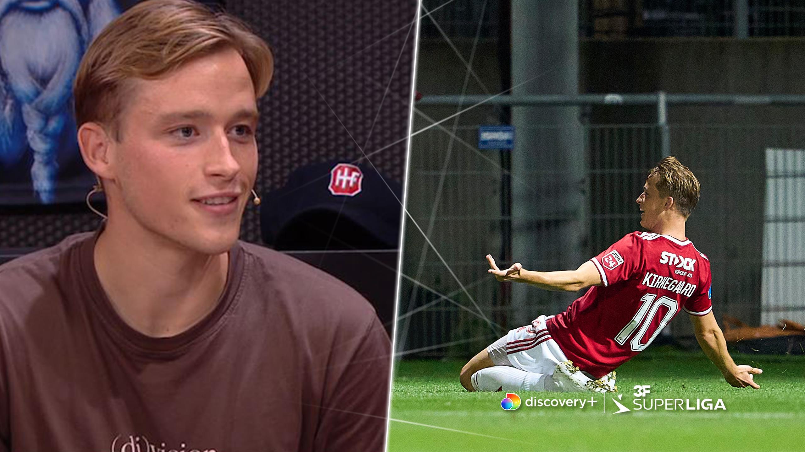 Kristian Kirkegaard har fundet sig til rette som Superliga-spiller ...