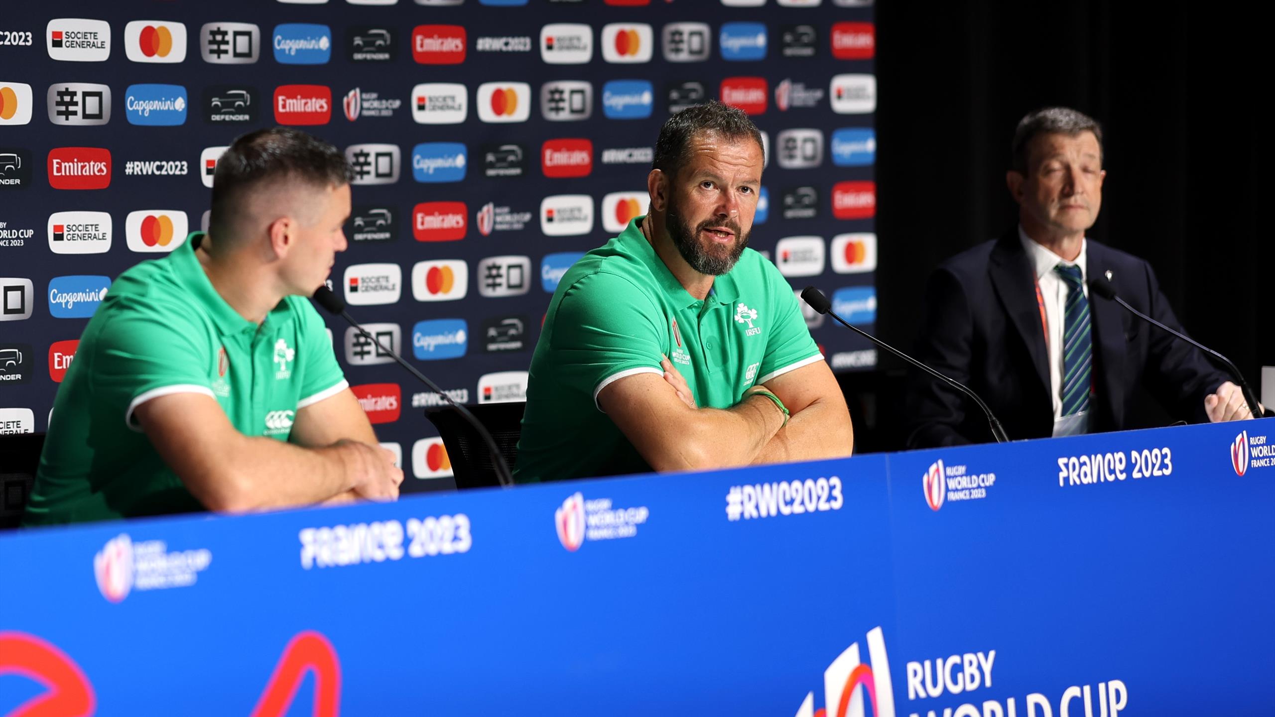 Rugby World Cup: 'Defended our backsides off' - Ireland coach Andy ...