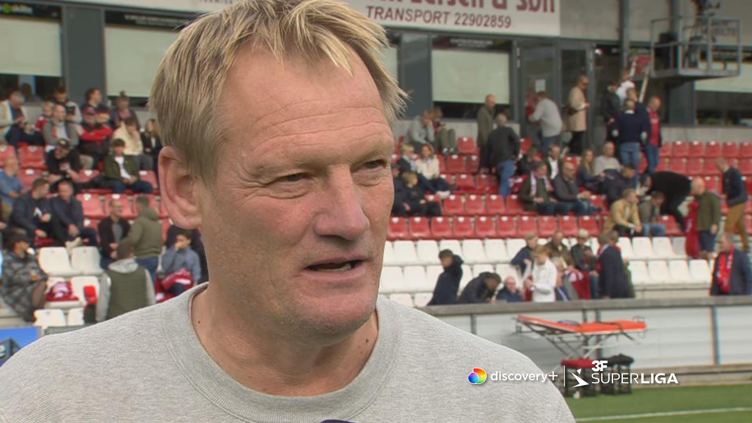 Per Frandsen forud for Vejle-opgøret: Vi vil gerne komme højt op på ...