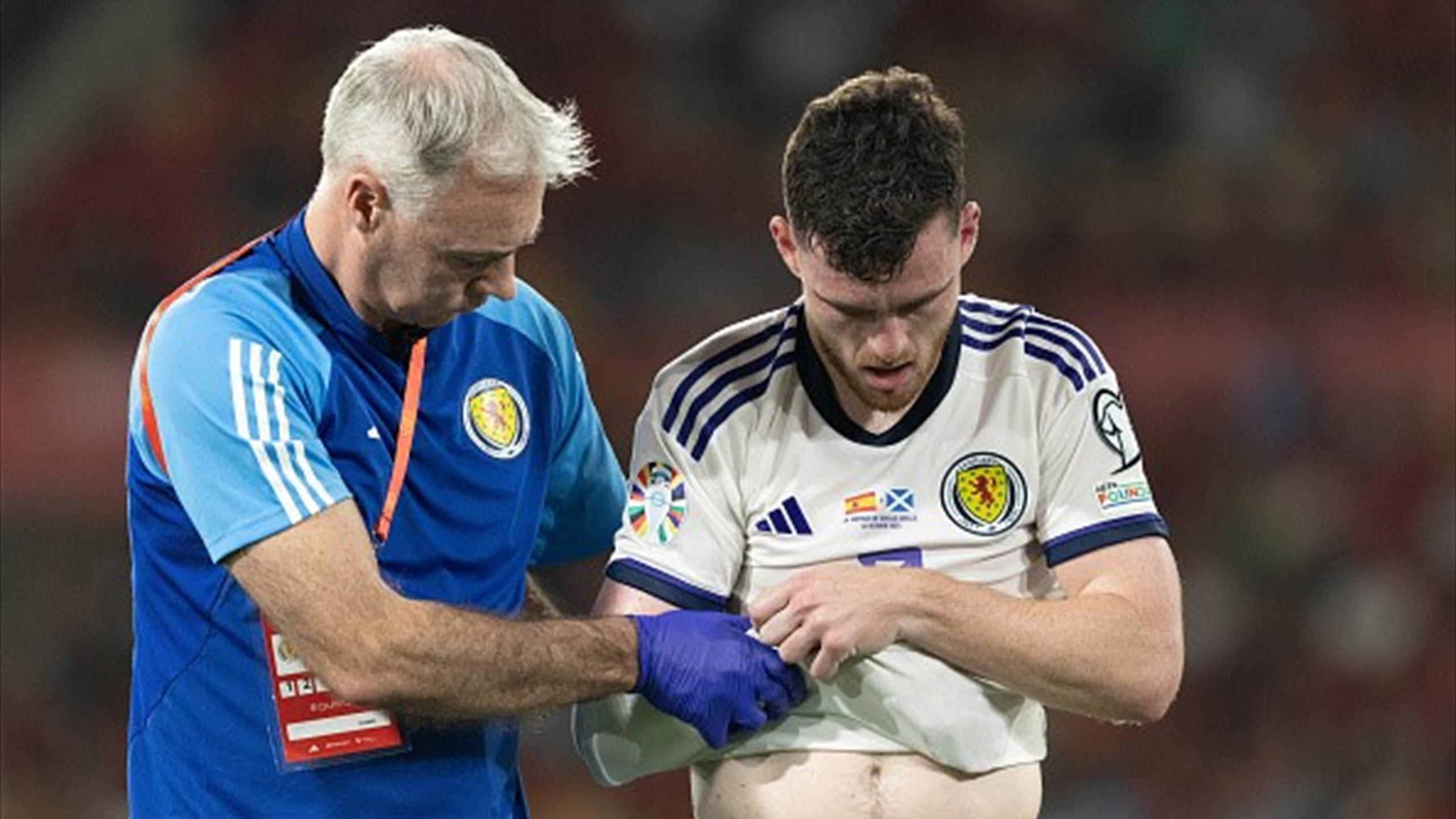 Andy Robertson ‘out for a while’ as Liverpool boss Jurgen Klopp ...